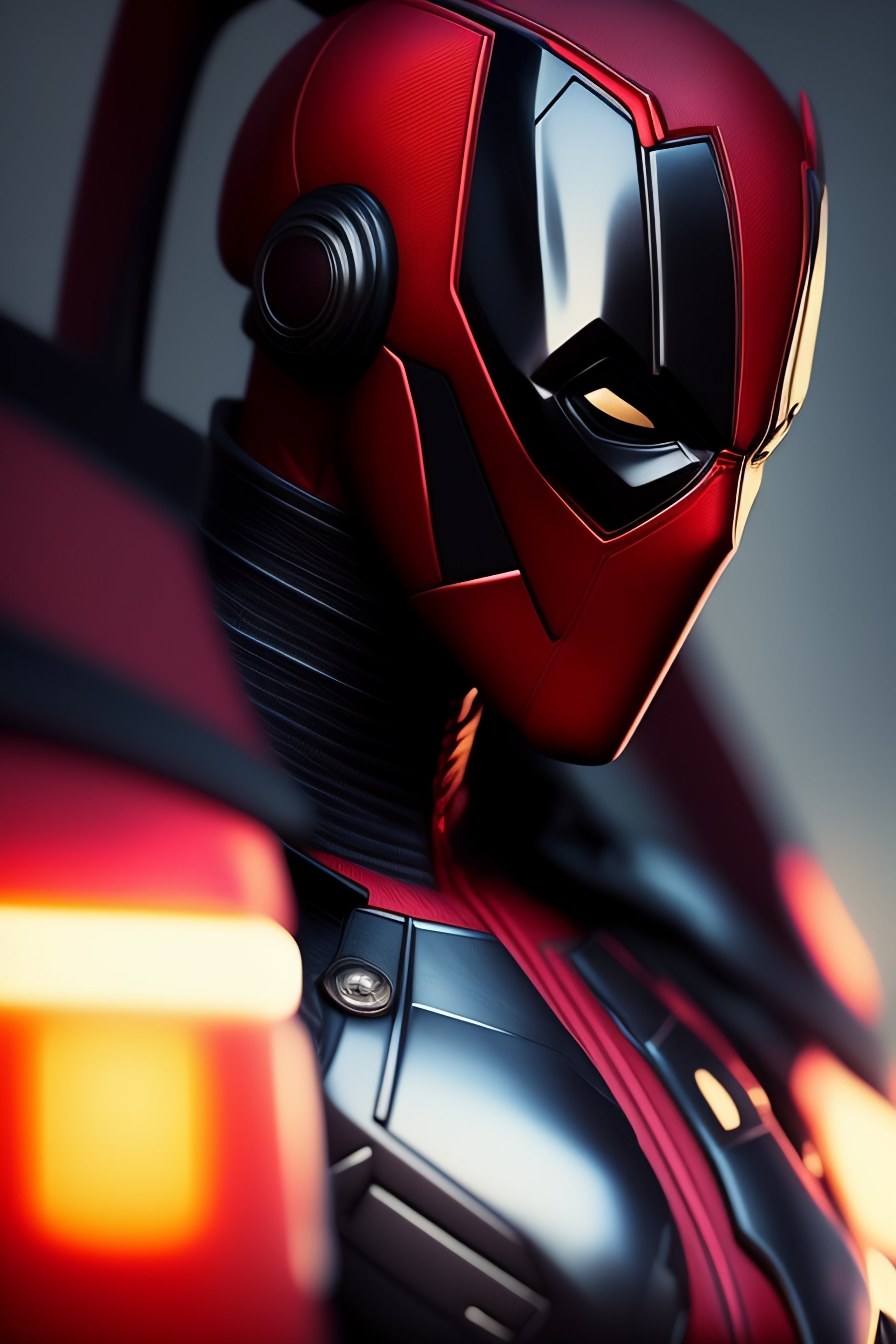 Lexica - Deadpool cyberpunk sharp details, sharp focus, elegant, highly ...