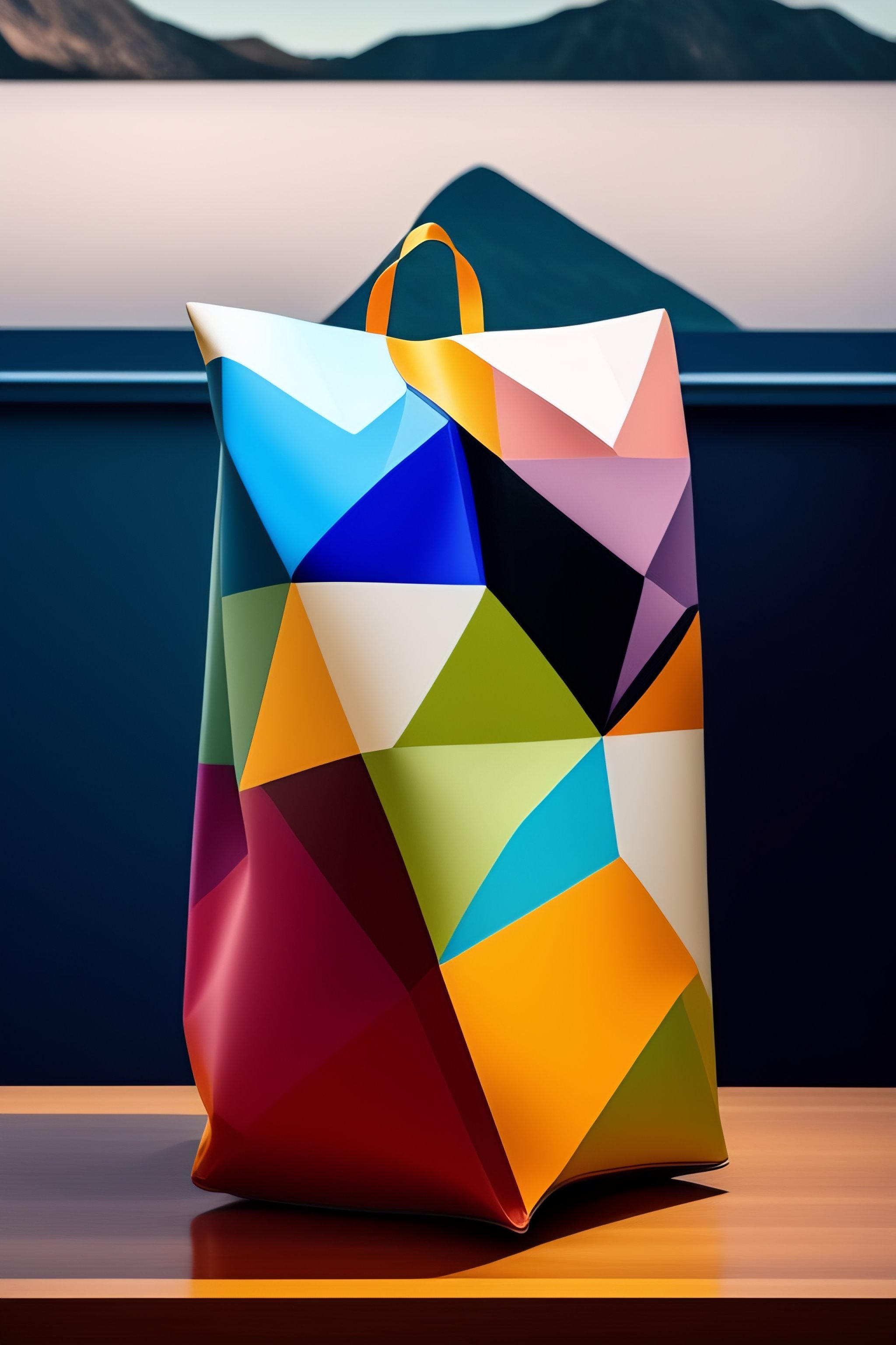 Lexica - Design me a paper backpack made by a collaboration between ...