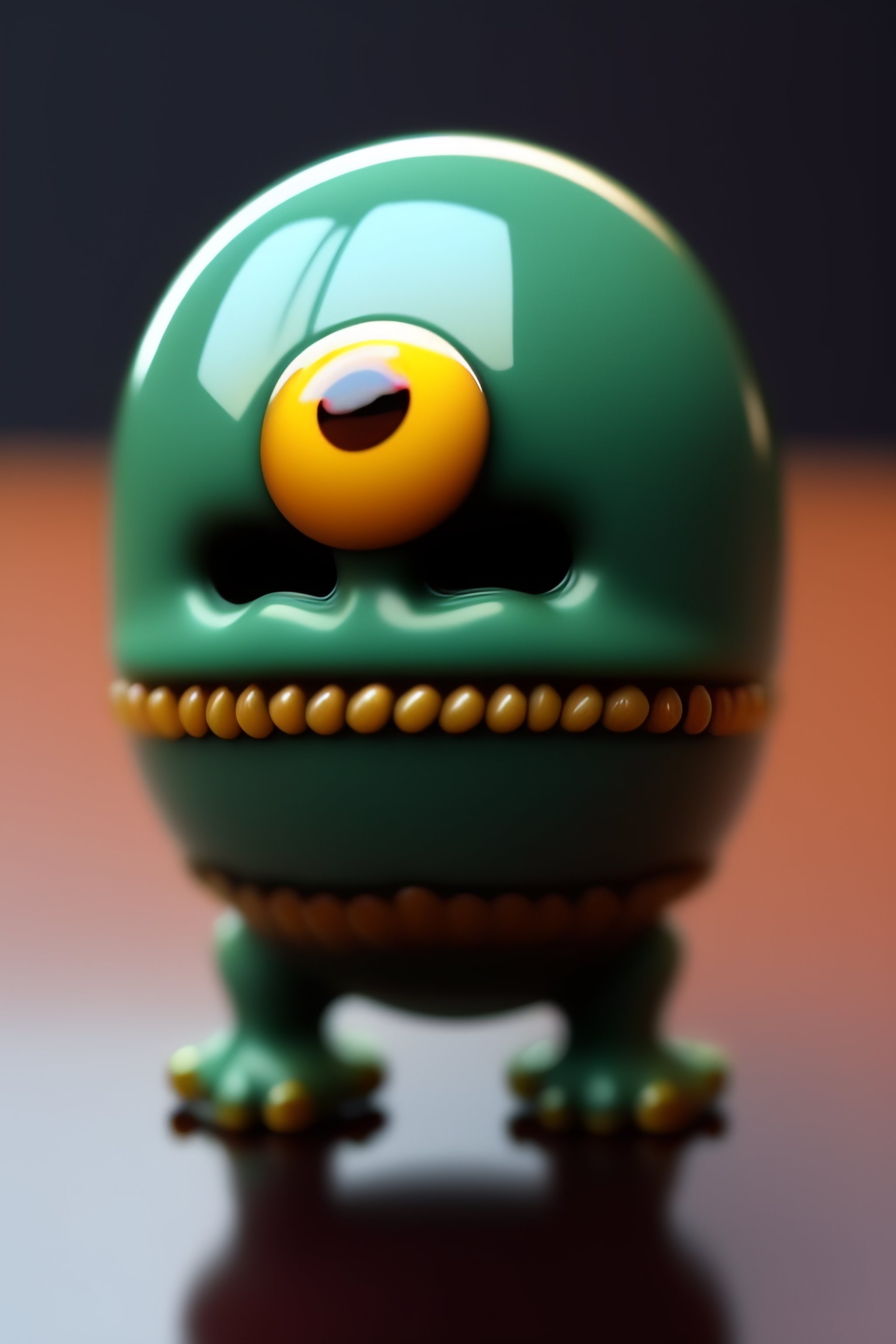 Lexica - Hundred-eyes monster small funny uncanny bald creepy gooey