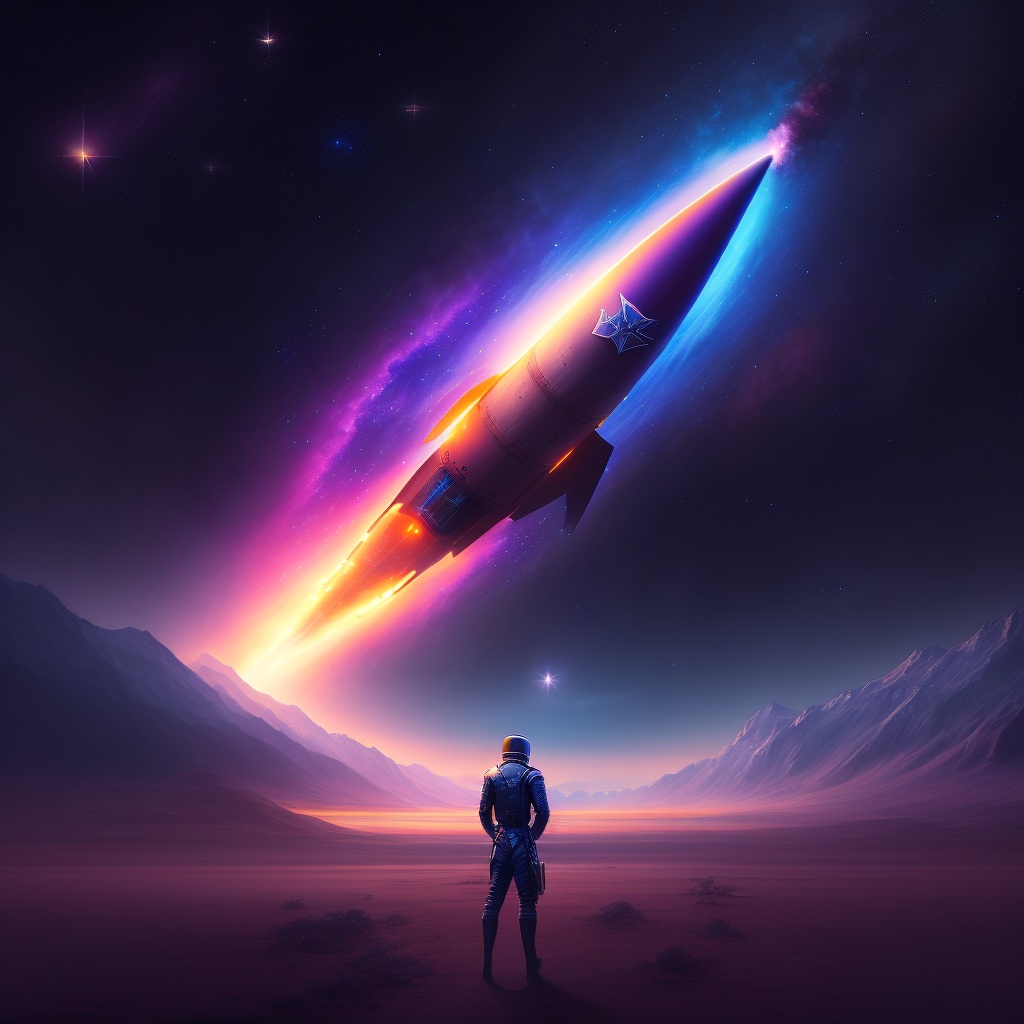 Lexica - Elon Musk front, Open Space, Stars, 8k, Gothic, space rocket