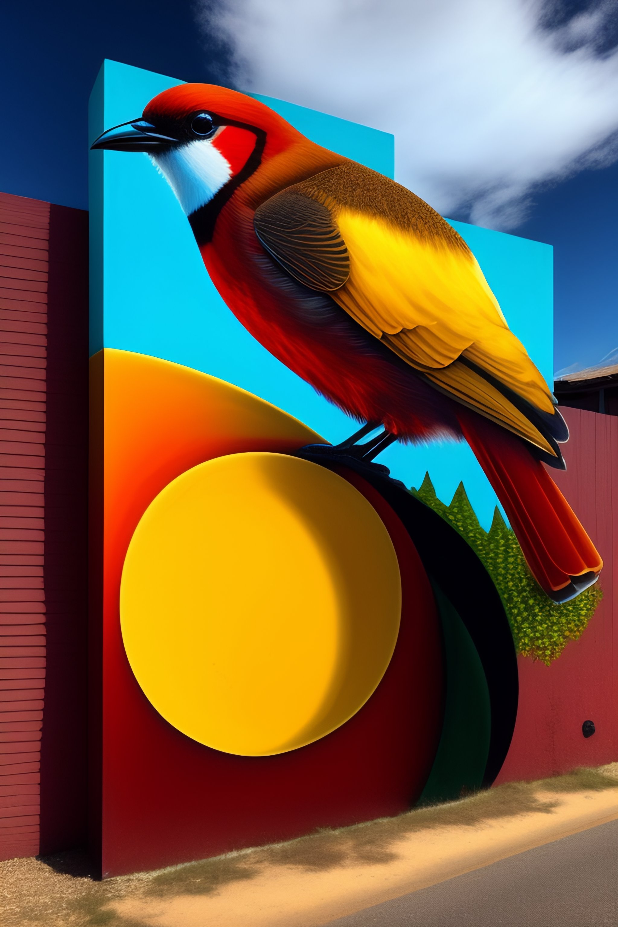 Lexica - Bird, boh, Wall Art