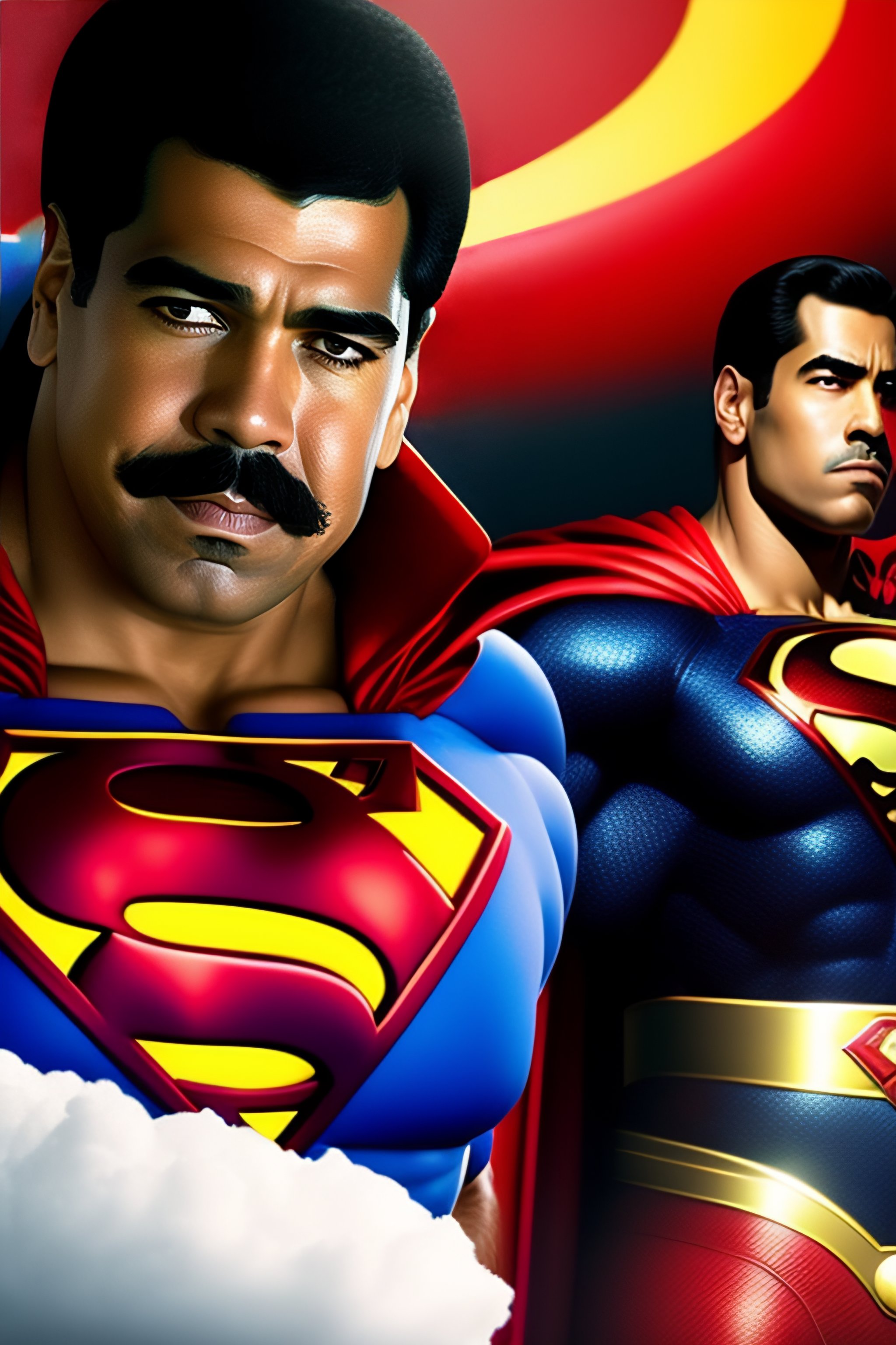 Lexica - Nicolas maduro as superman