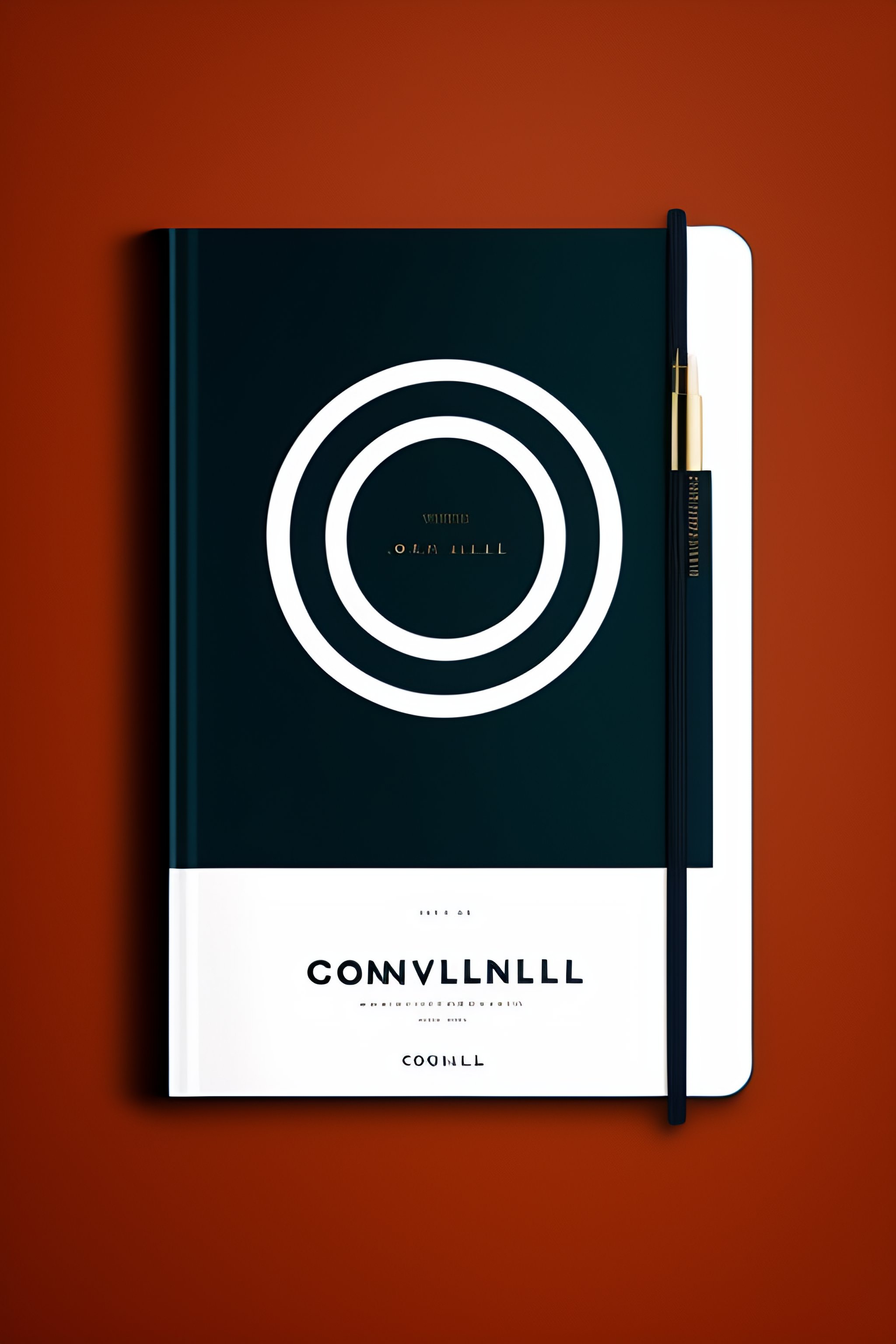 Lexica - Simple design logo only for cover for cornell notebook