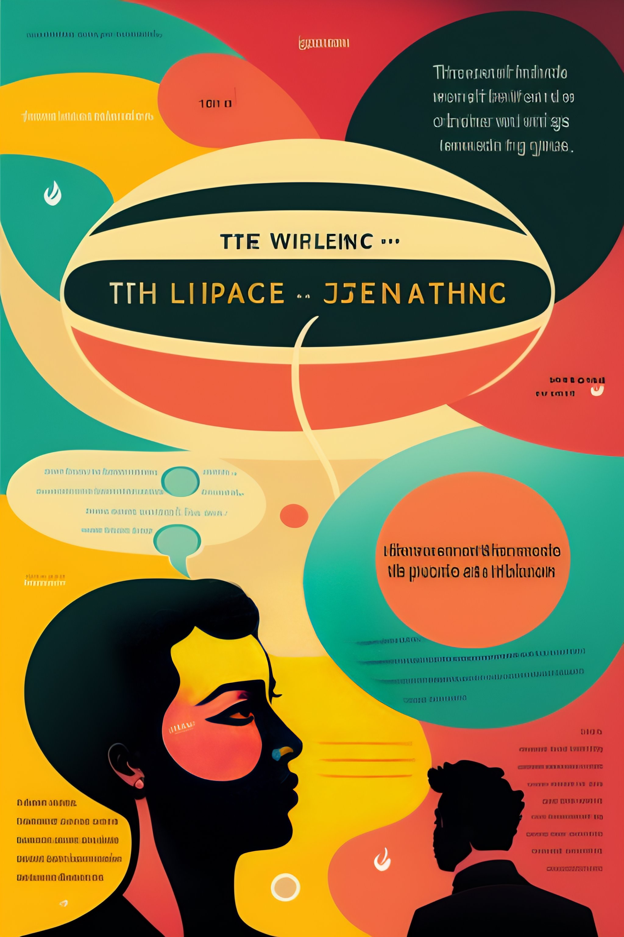 Lexica - A speech bubble with text in multiple languages, representing the exchange of ideas and ...