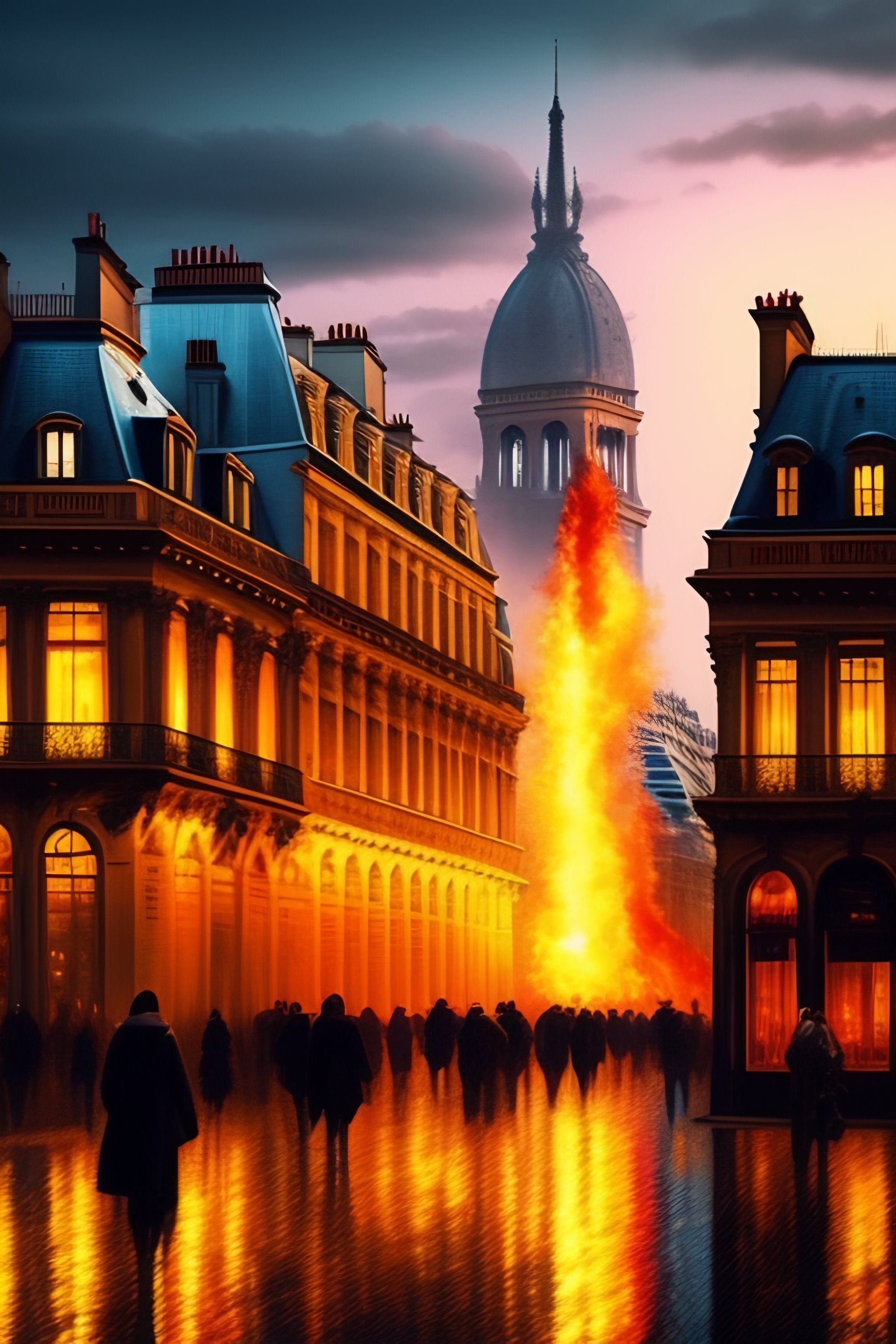 Lexica - Paris in flames