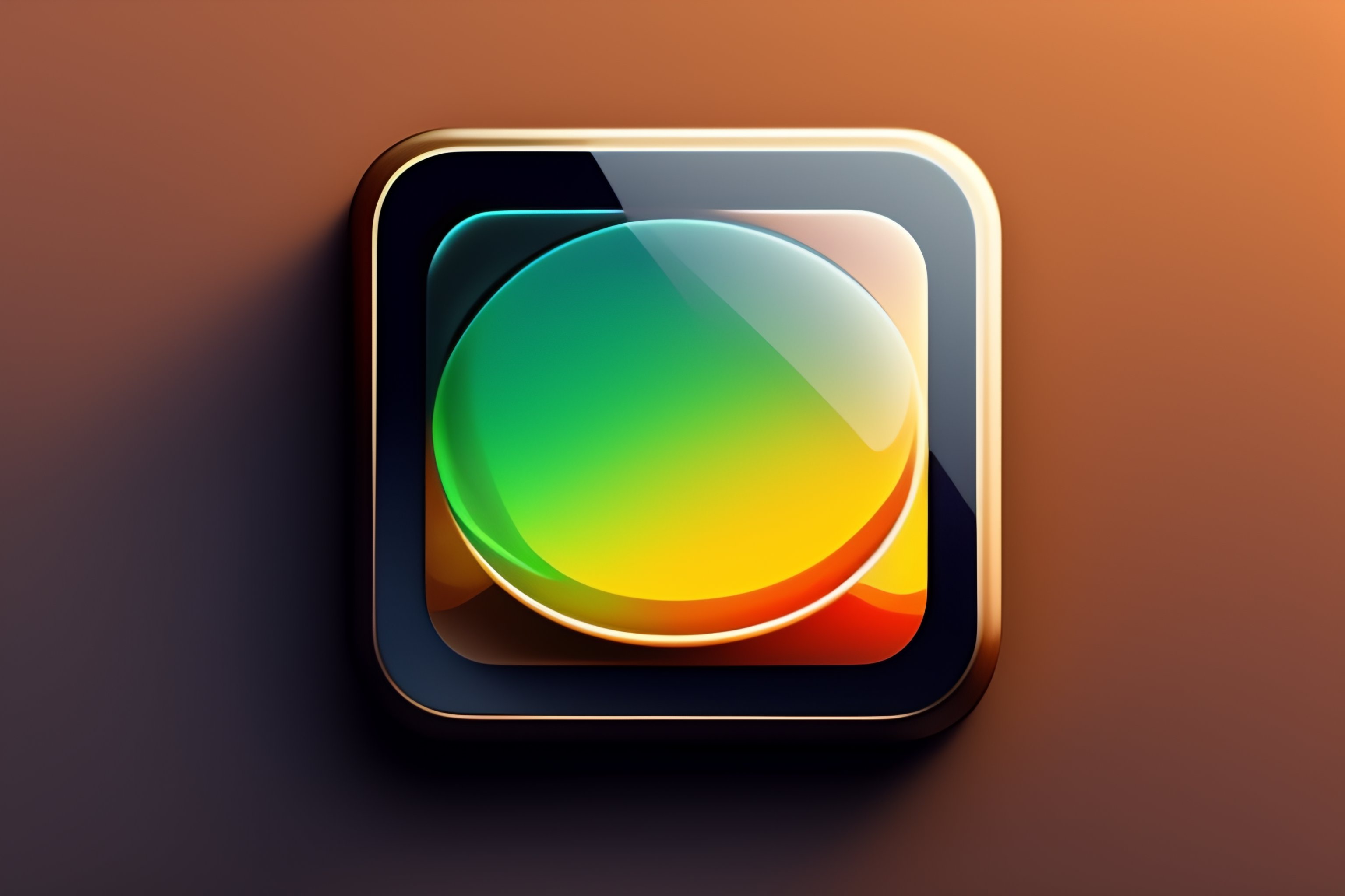 Lexica - Square, Ios app icon design, skeuomorphic, dwarf style