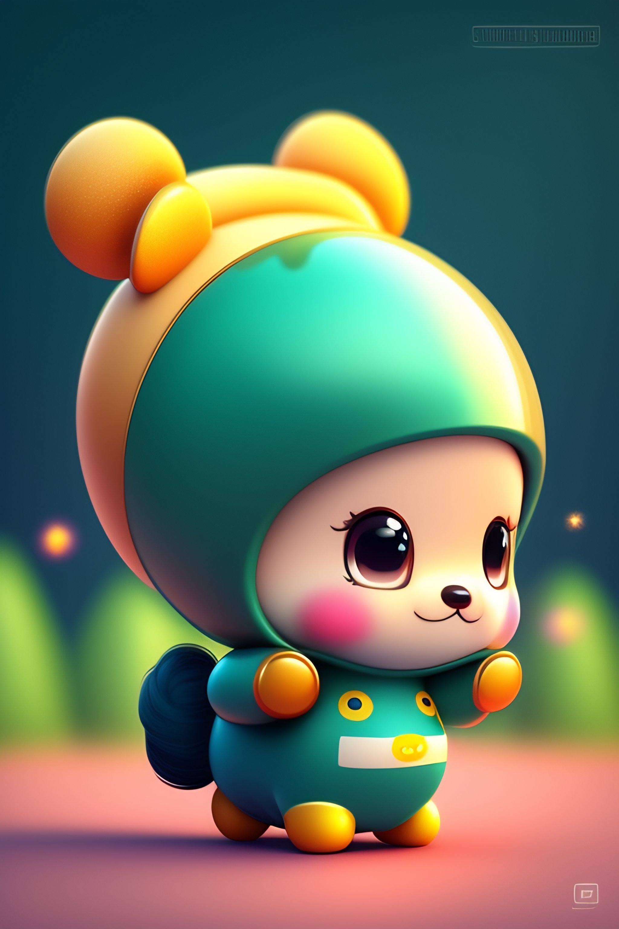 Lexica - Cute and adorable cartoon, it muñequito , baby, juguetes ...