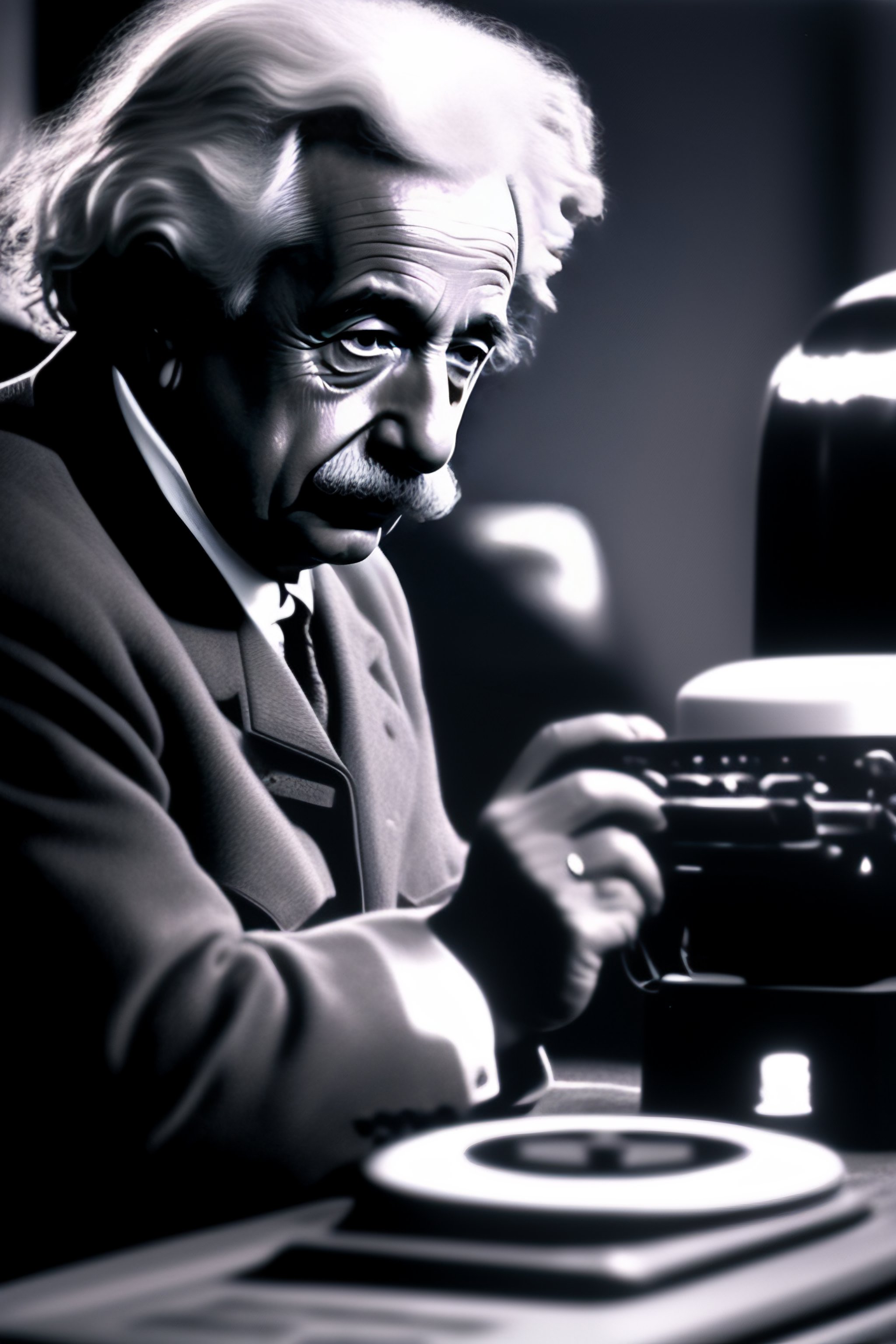 Lexica - Albert Einstein playing playstation