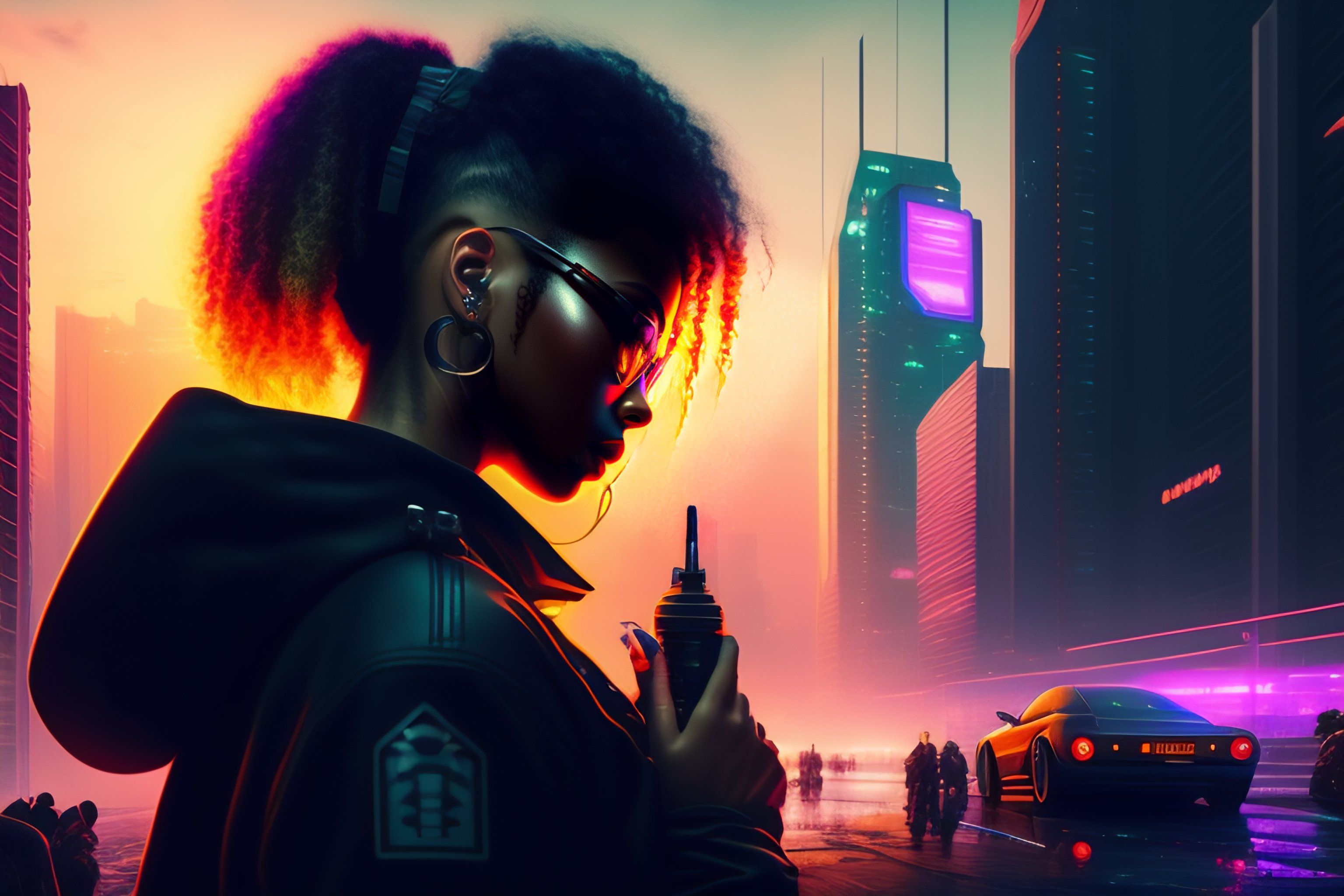 Lexica - Cyberpunk realist night