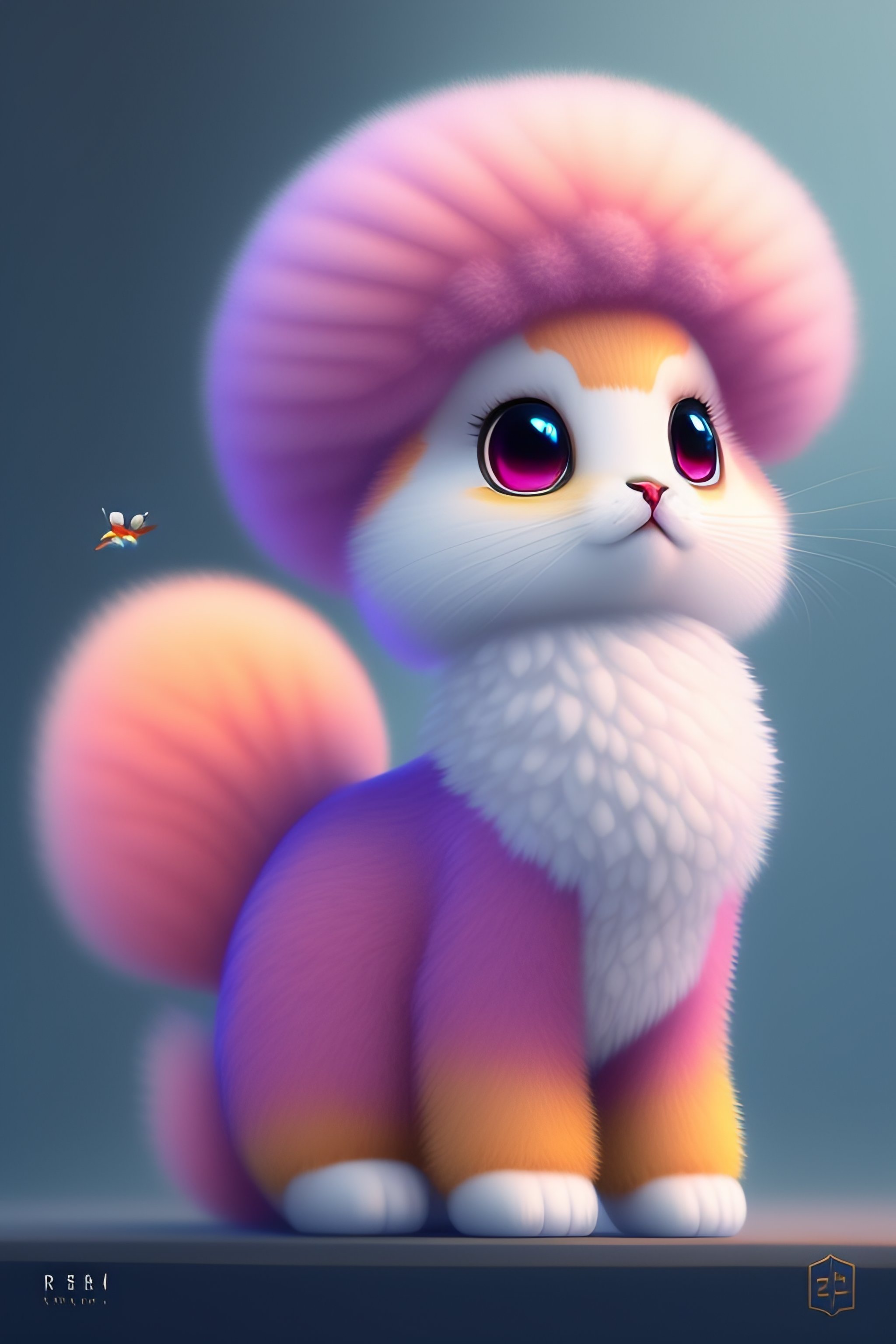 Lexica - CUTE AND ADORABLE CARTOON FLUFFY RHEA, FANTASY, DREAMLIKE ...