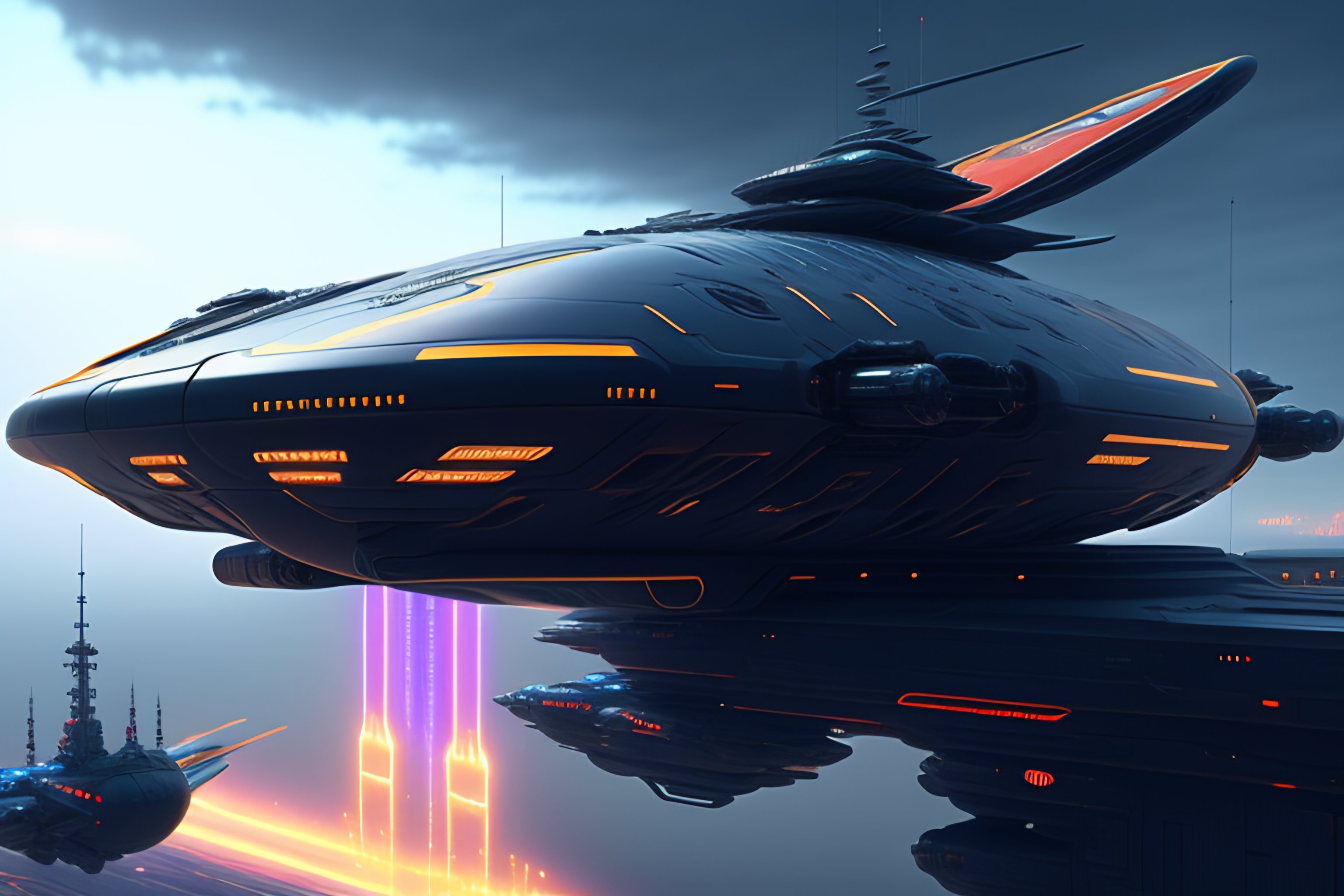 Lexica - Hyperrealism hyperdetailed 80's cyberpunk anime colossal ...