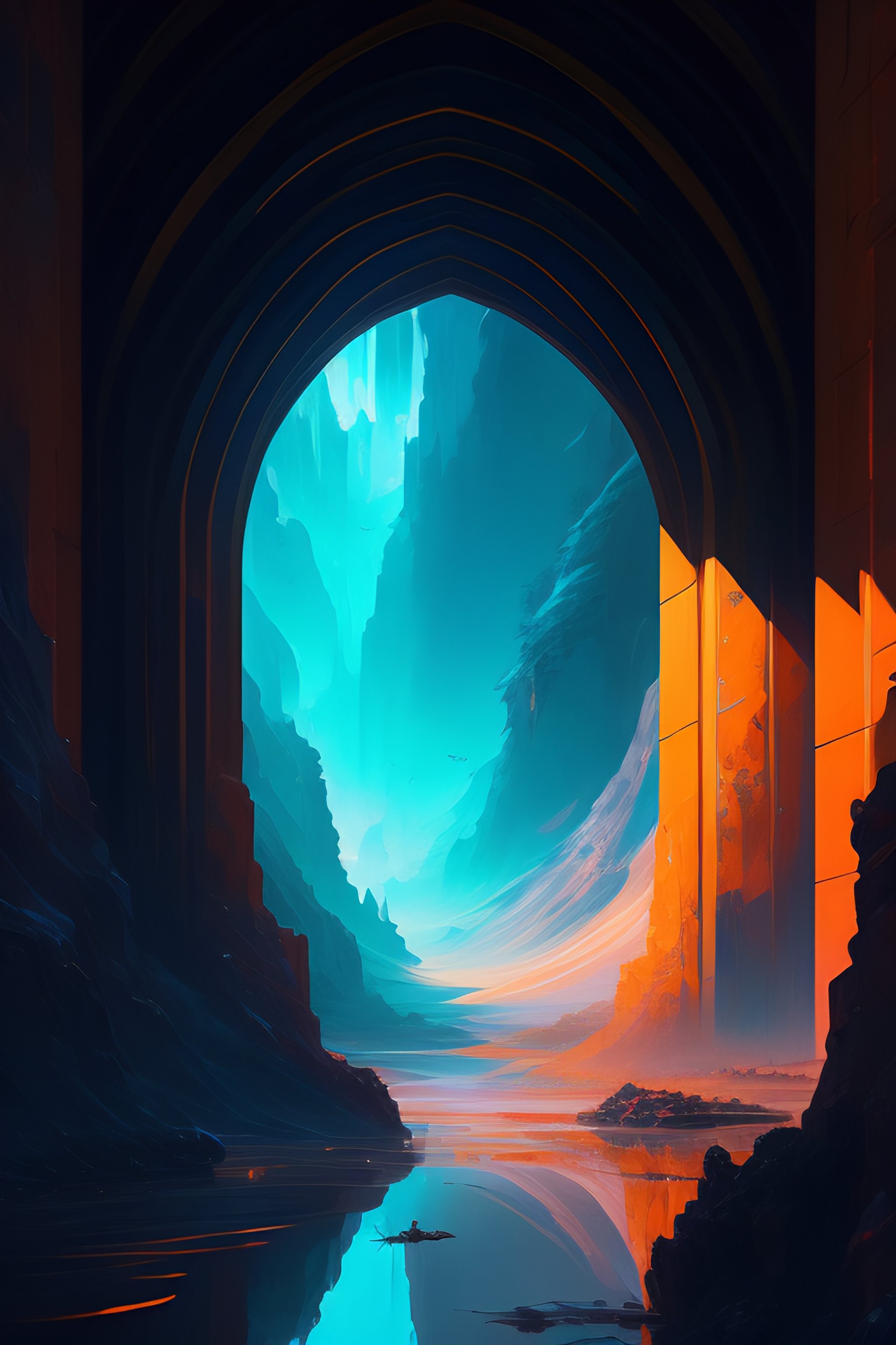 Lexica - "By mandy jurgens : claustrophobic tunnel! Borderlands: Oil ...