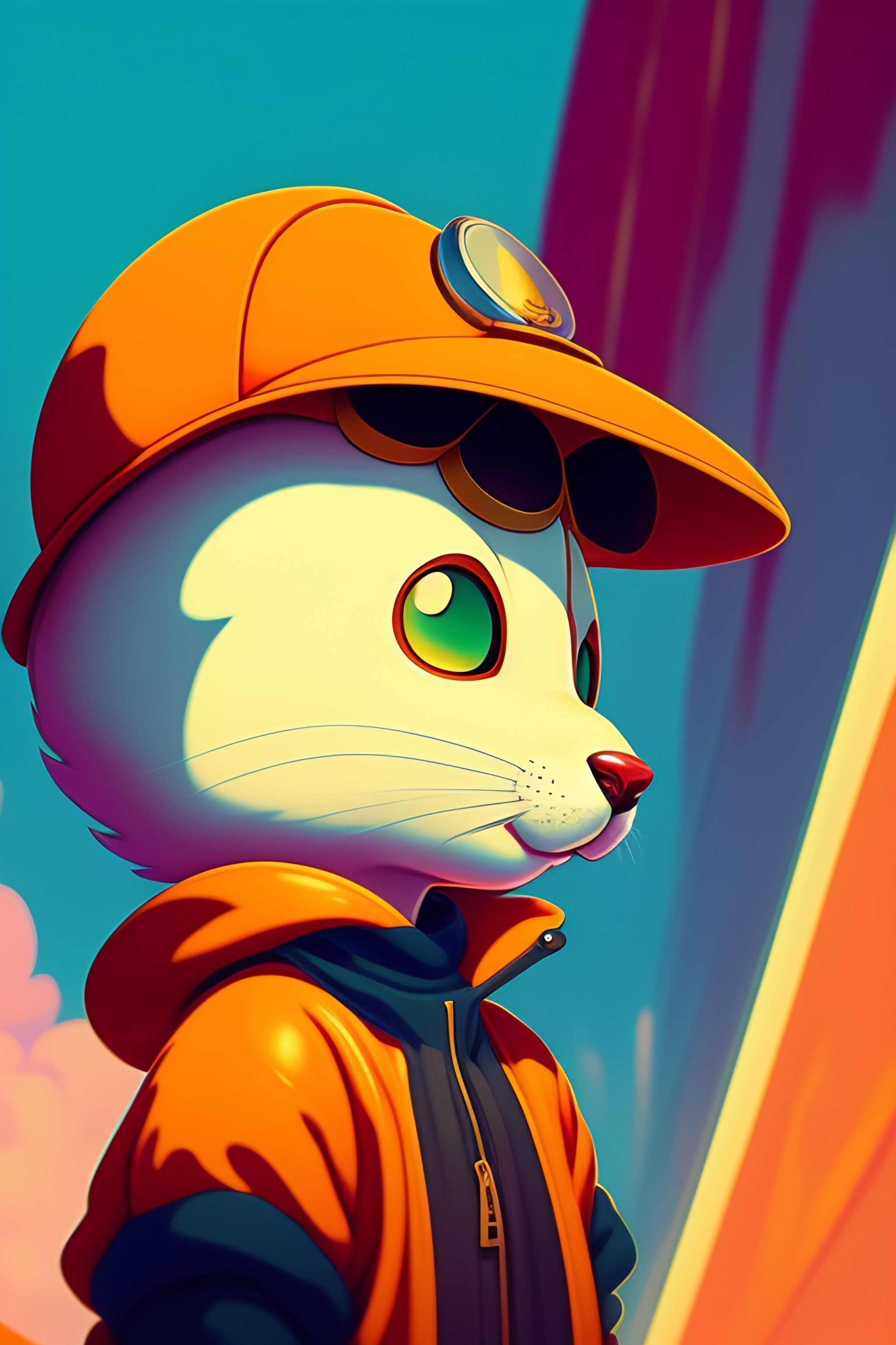 Lexica - 50s cartoon style photo of anthromorphic mouse, style of ...