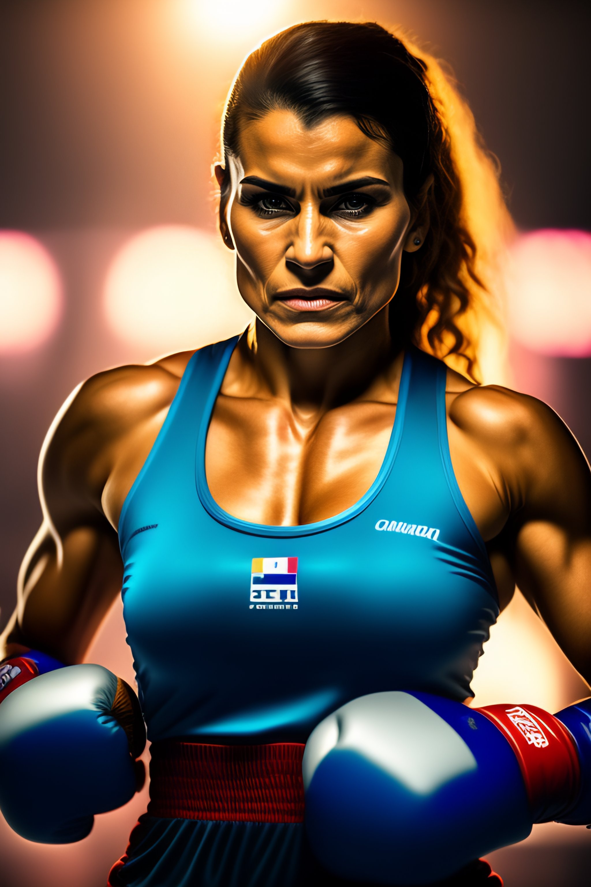 Lexica - A romanian woman boxing fighter