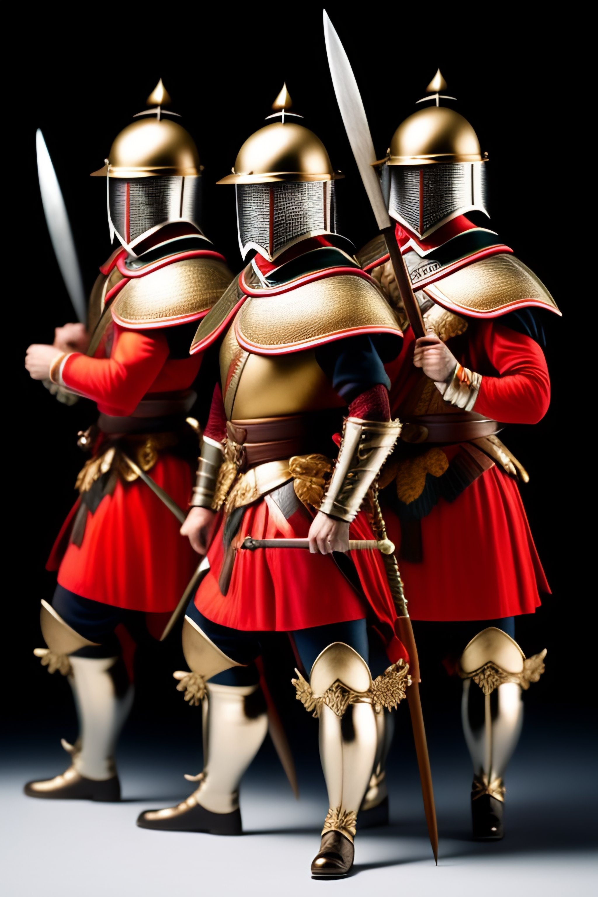 Lexica - A group of 16th century pikemen, cuirass, helmet, long spear ...