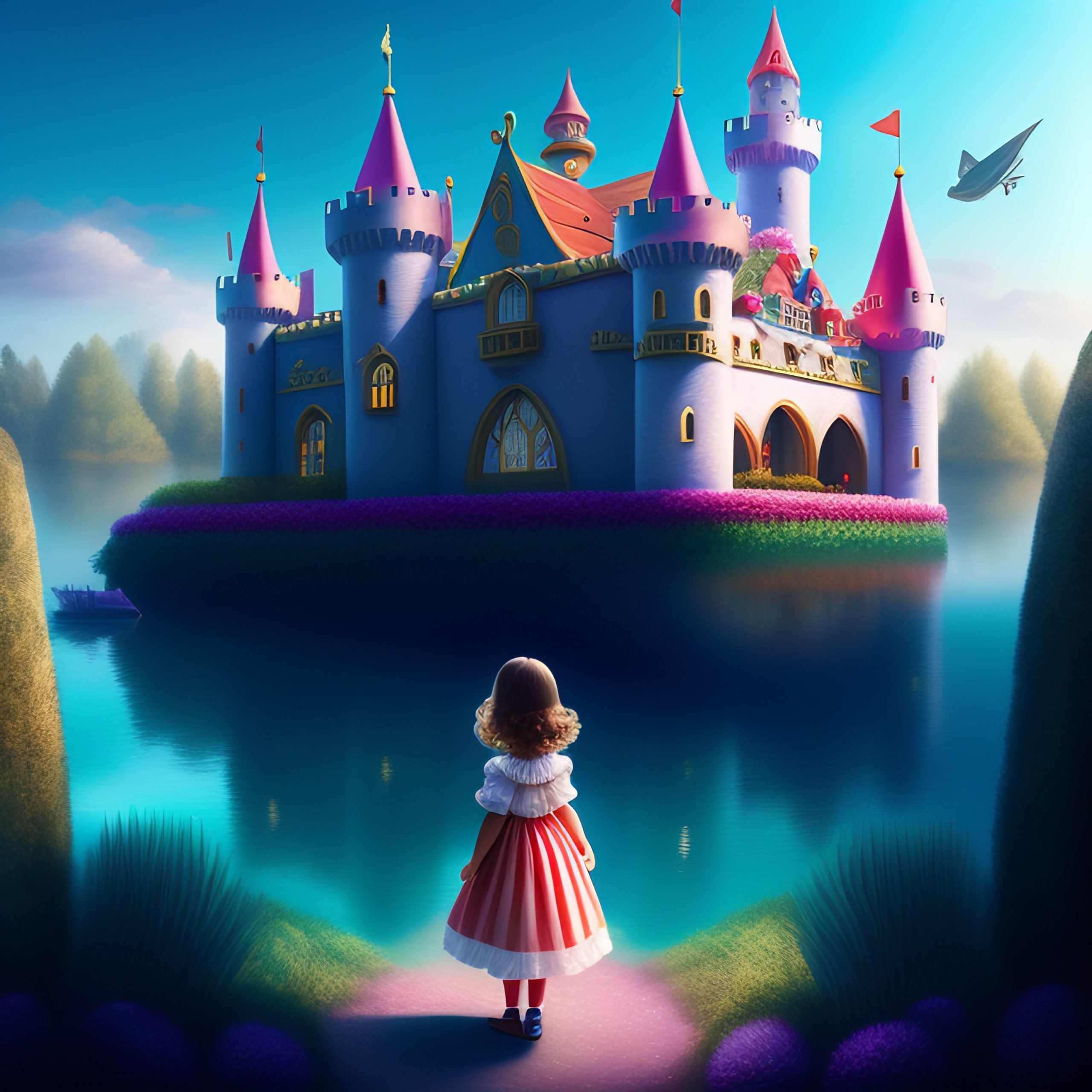 Enchanted Castle Wallpaper