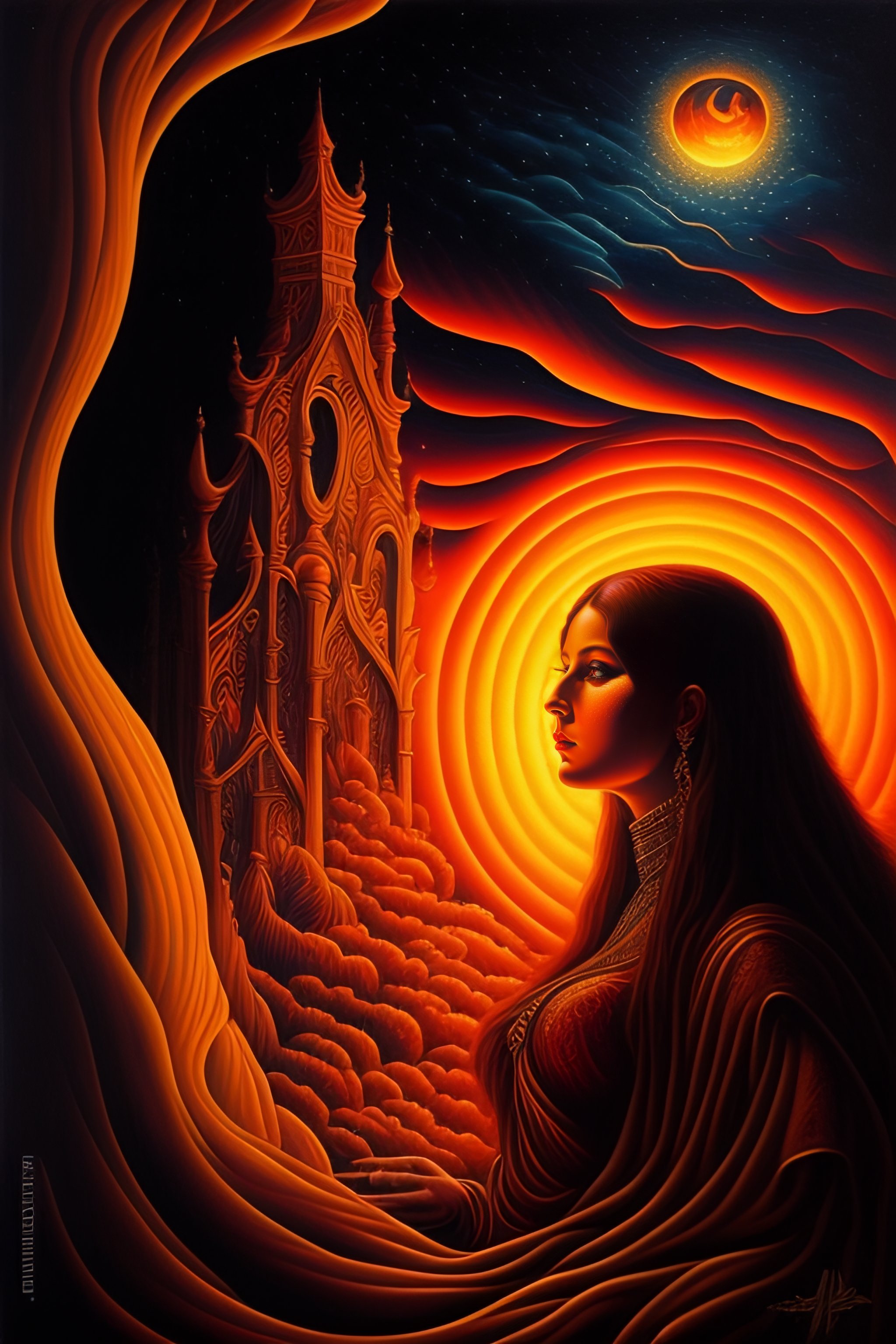 Lexica - The night show me the day through my demon's eyes, art by ...