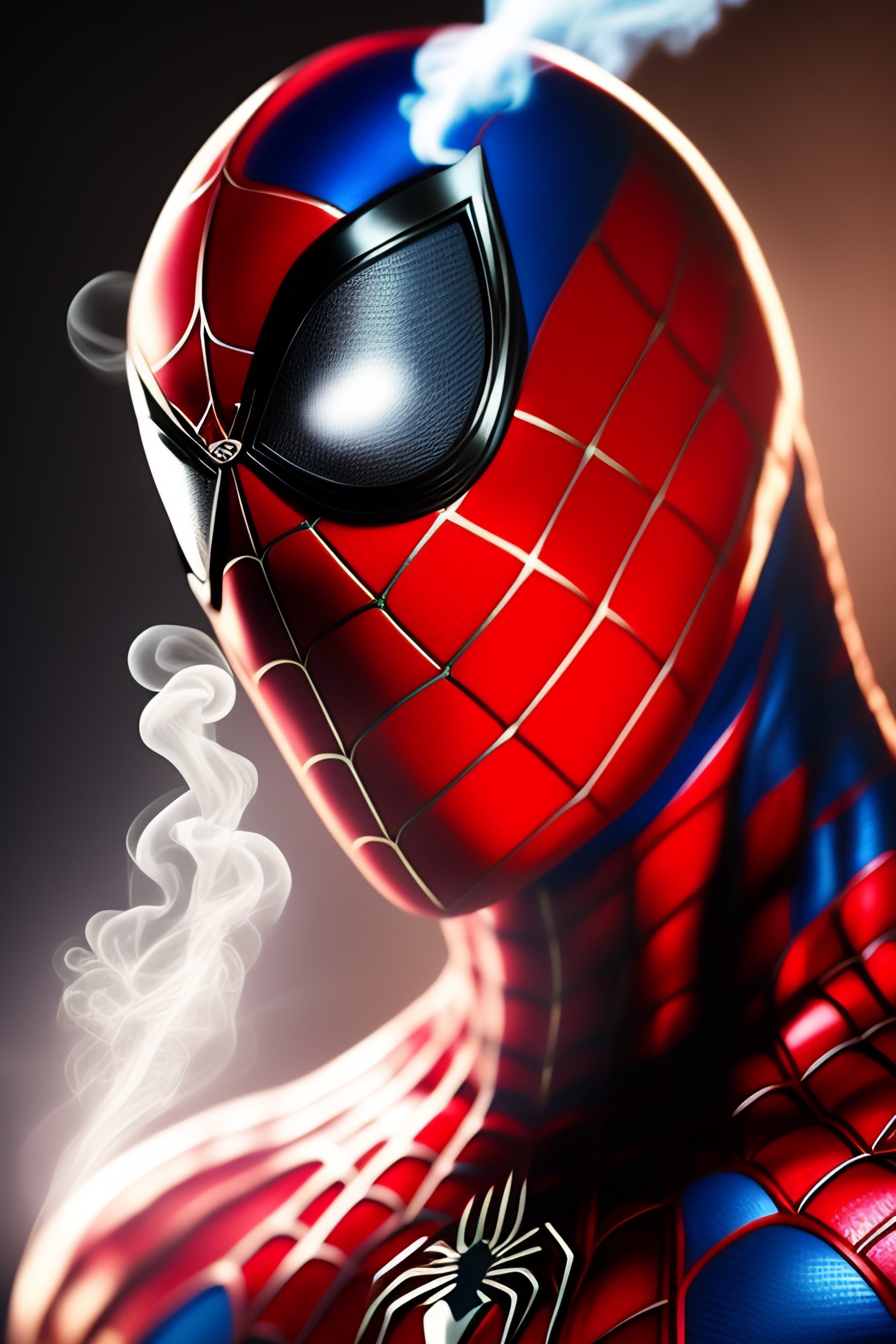 Lexica - Spiderman smoking a blunt