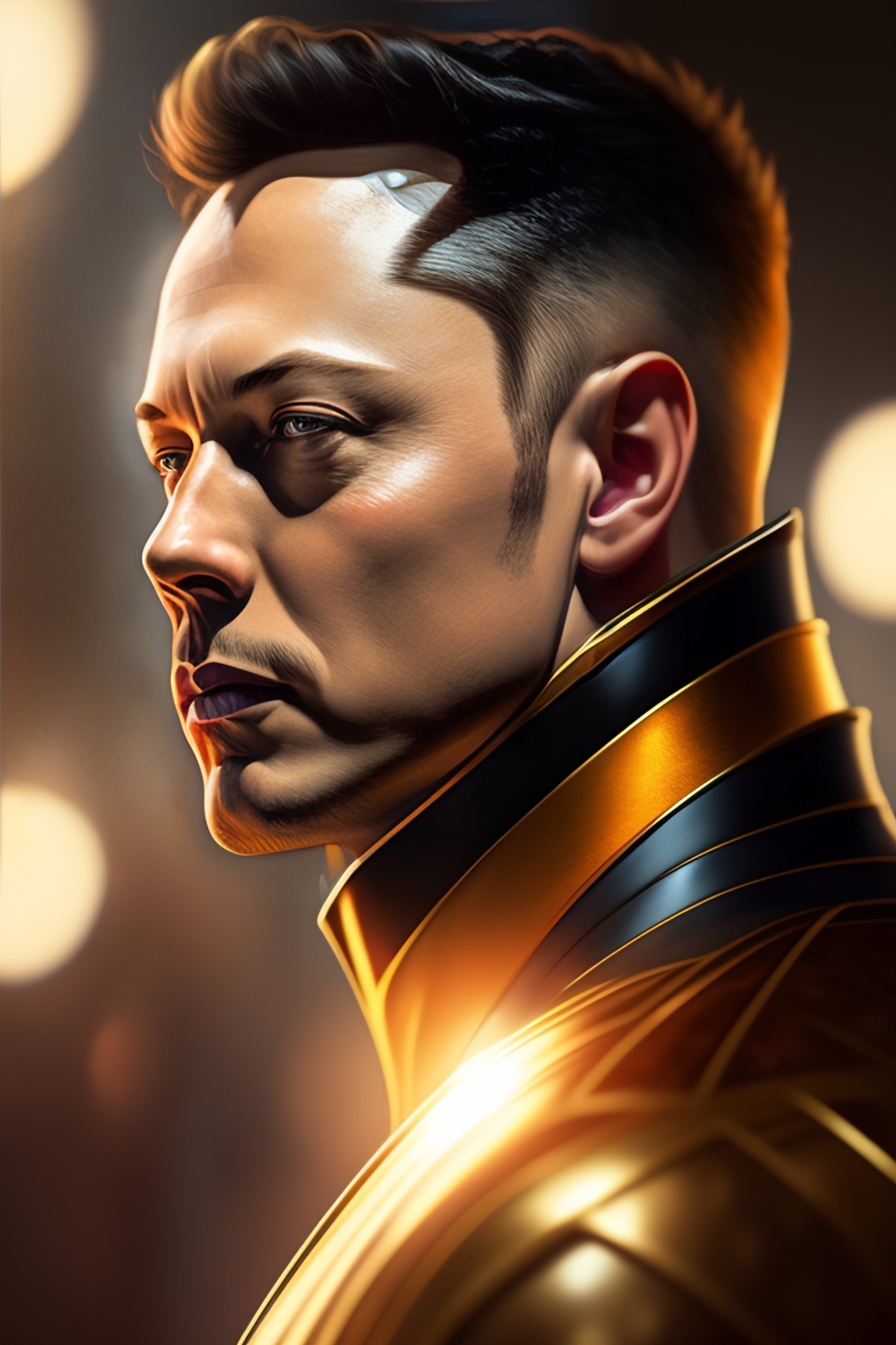 Lexica - Elon musk as lex luther, realistic portrait, symmetrical ...