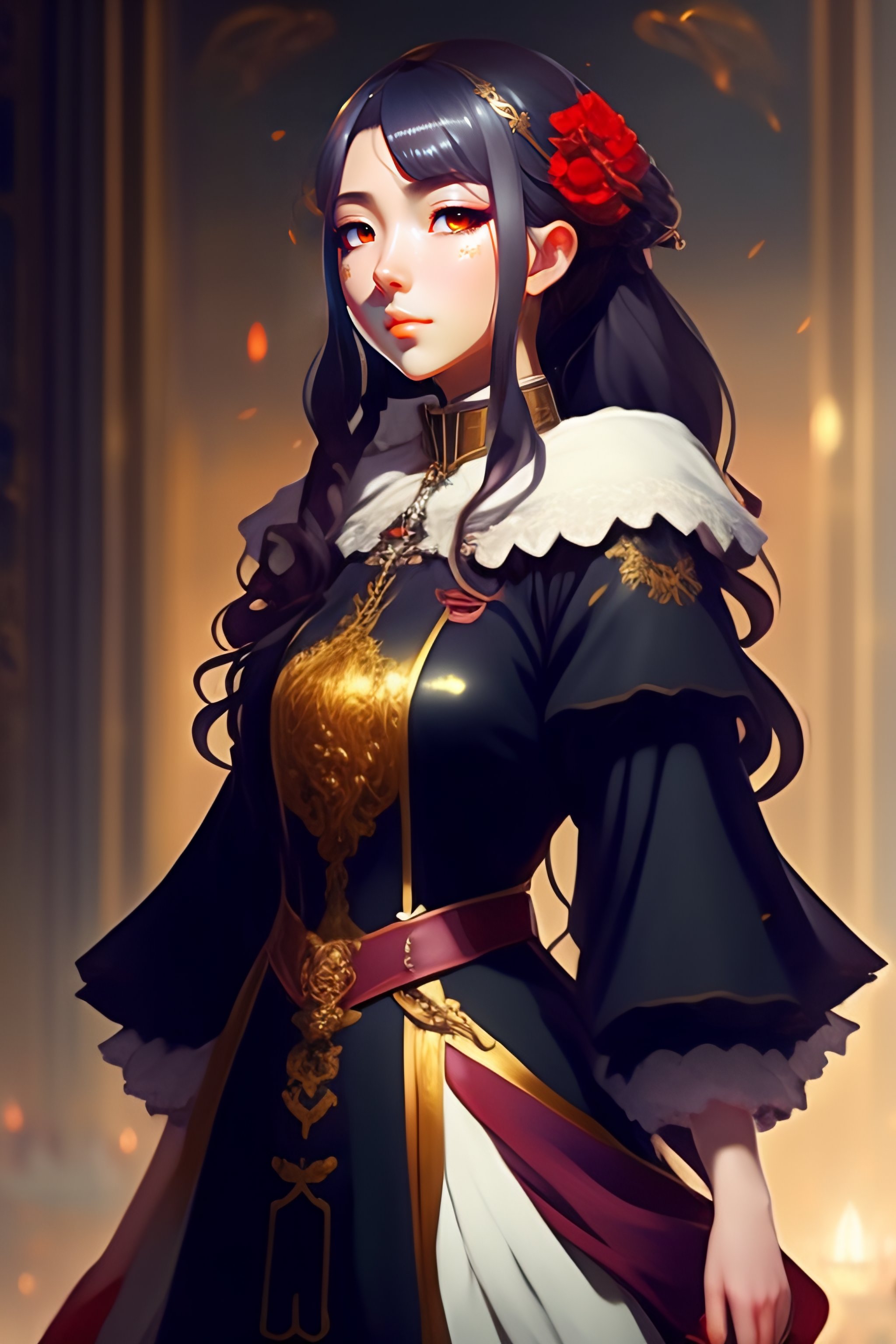 Lexica - Baroque oil painting anime key visual full body portrait ...