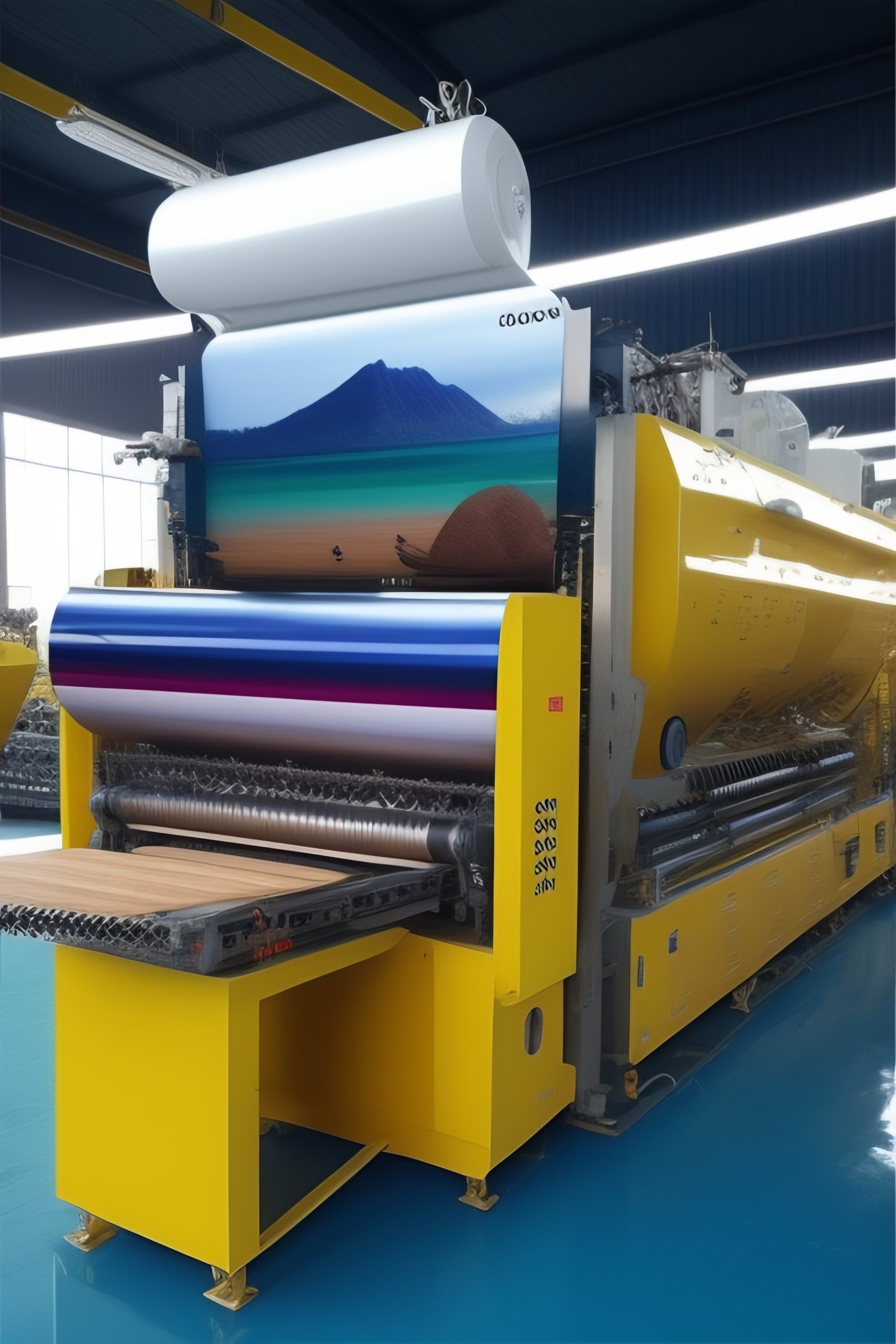 Lexica - Garment printing machine with coating machine to paint ...