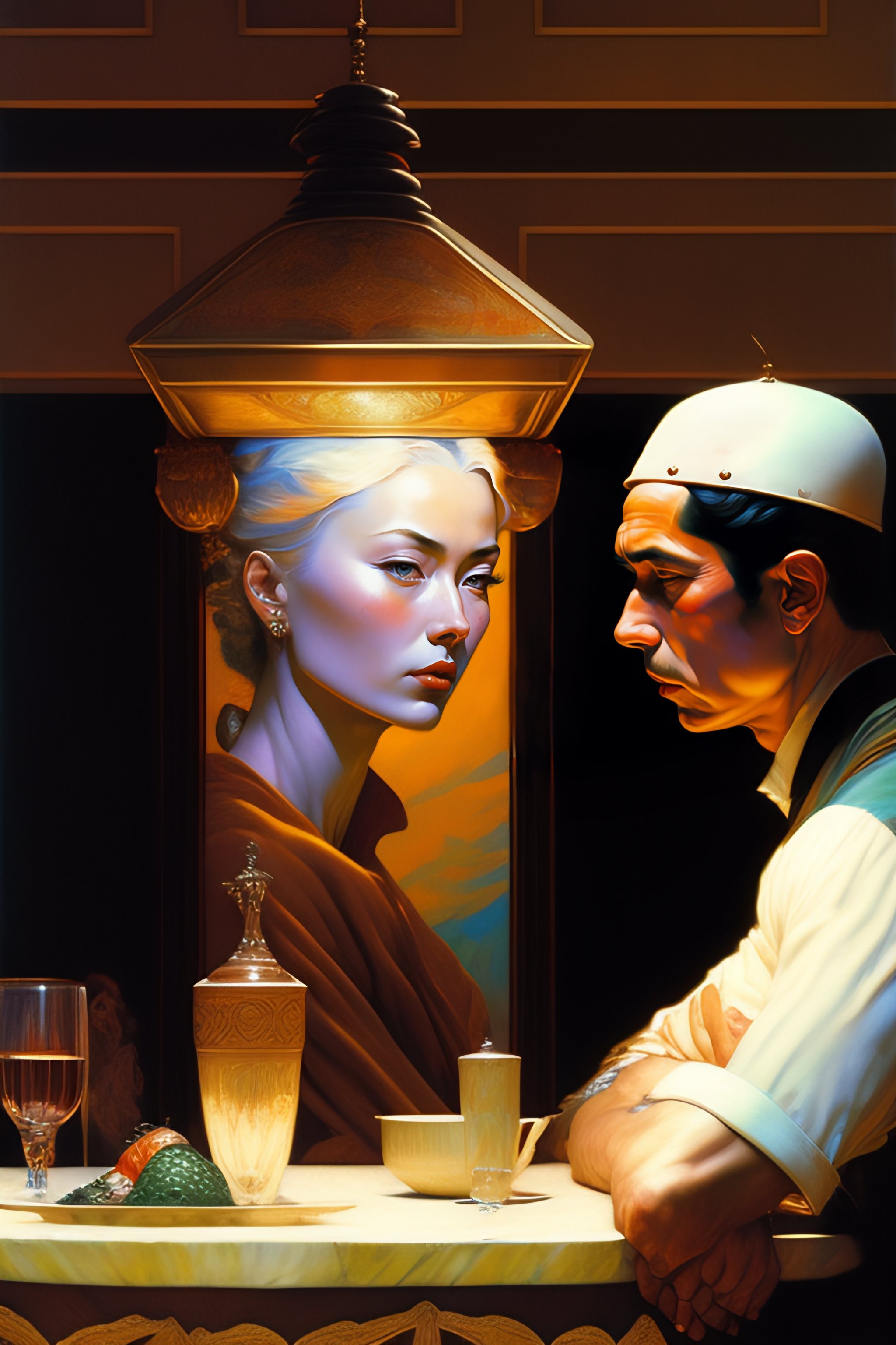 Lexica - Realistic detailed image of a renaissance scene in the style ...