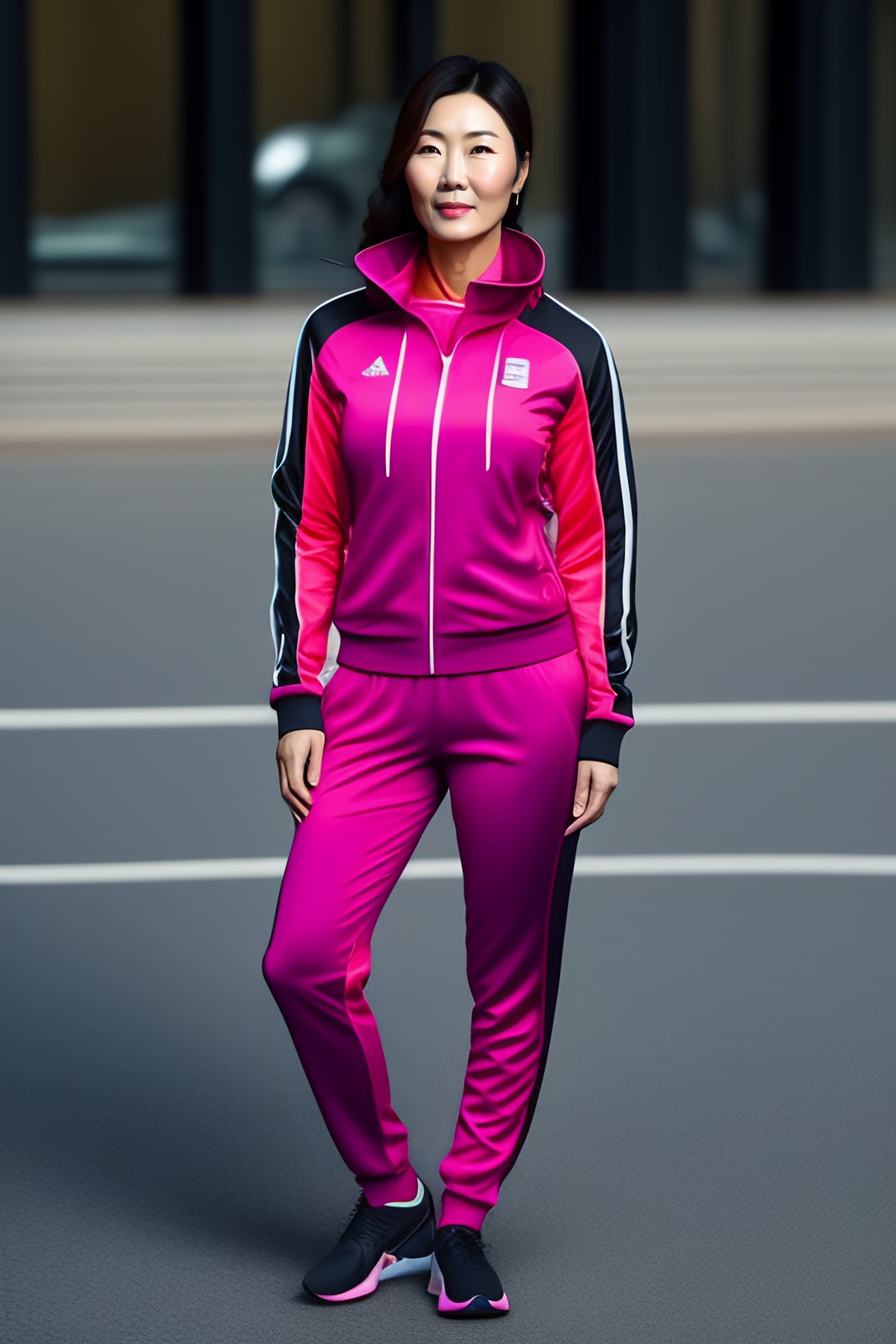 Lexica - Beautiful 40-year-old Korean woman, in a tight-fitting ...