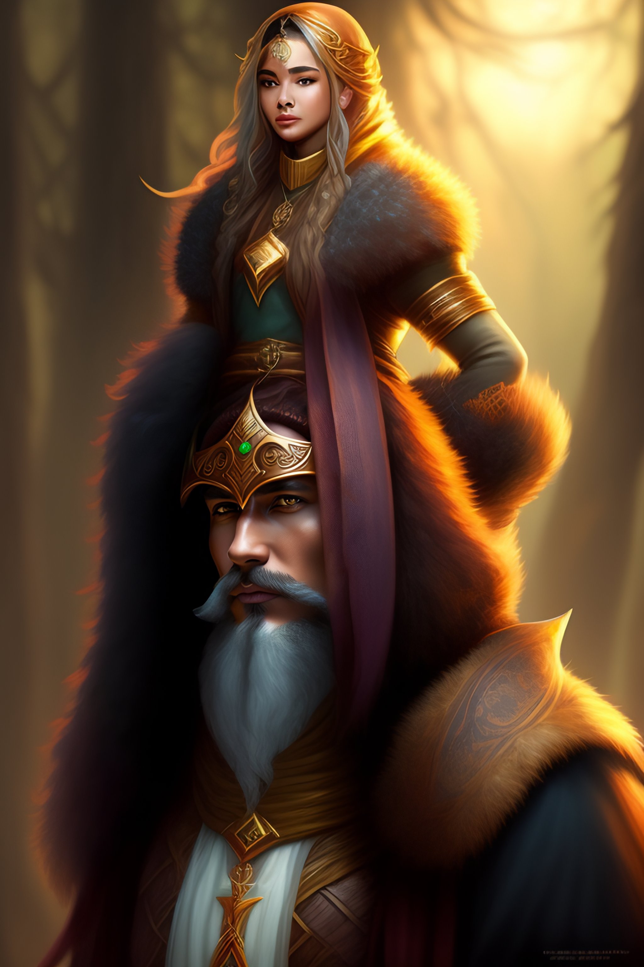 Lexica - Character design. druid