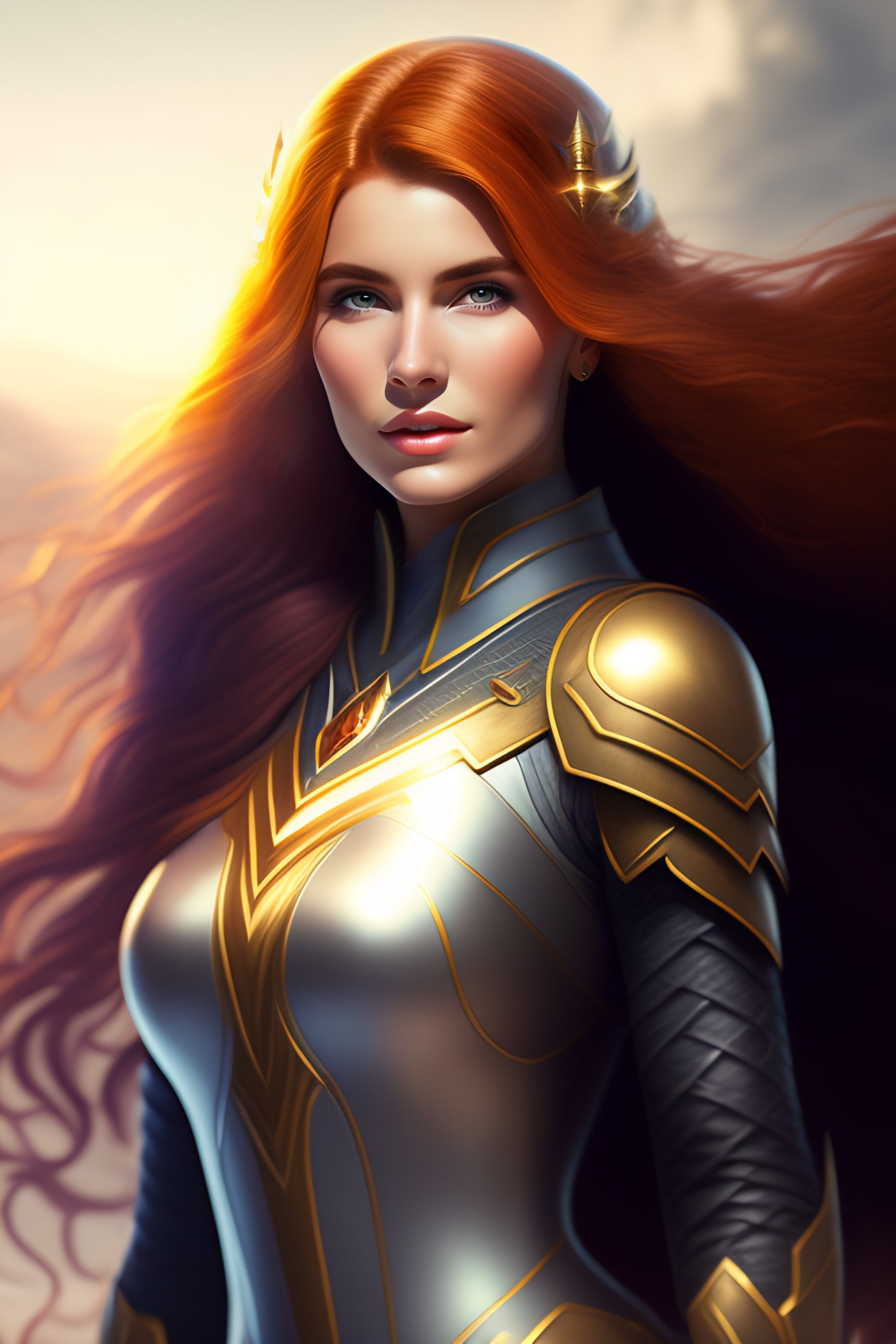 Lexica - Girl of light