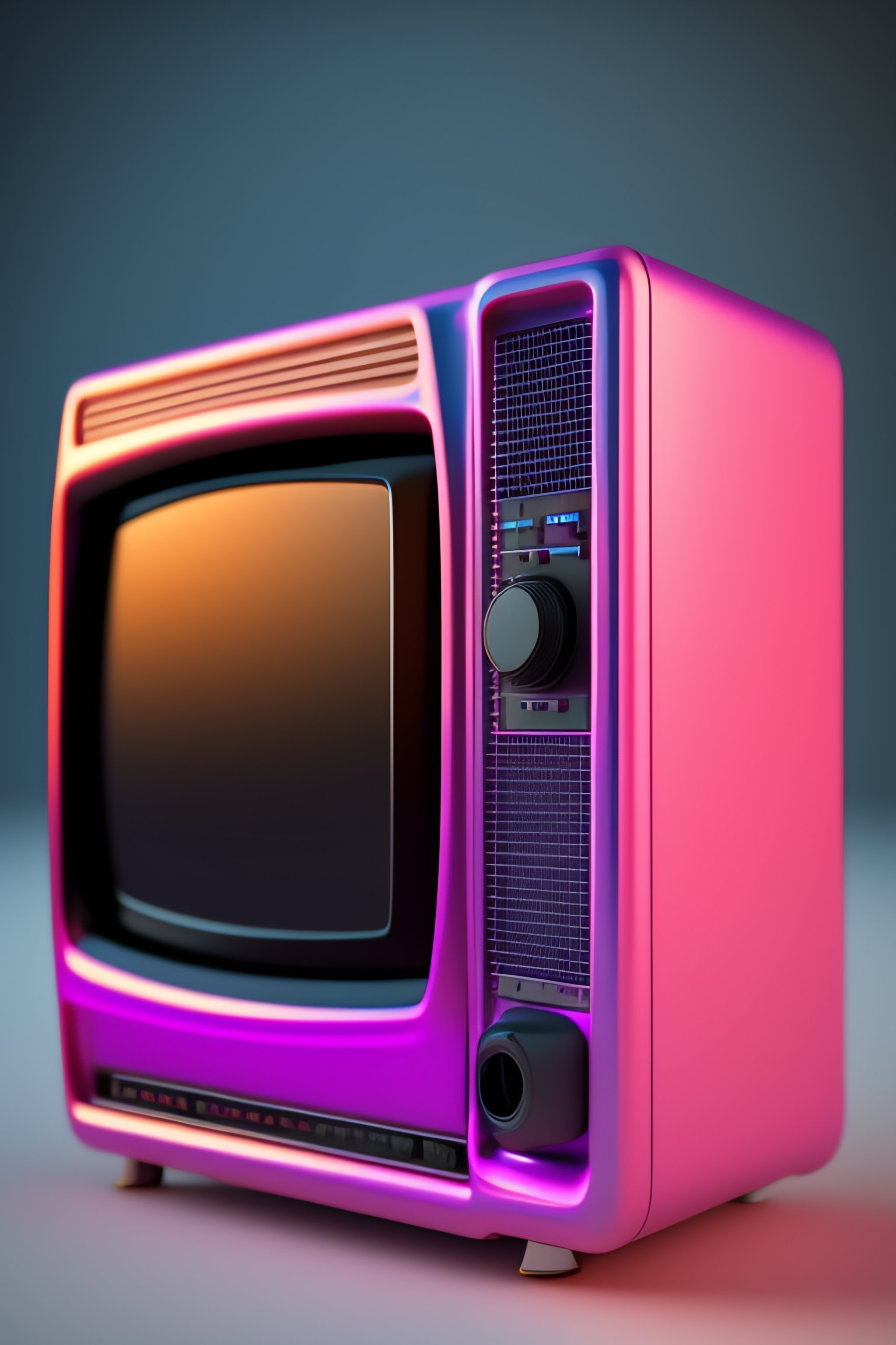Lexica - Vintage tv, 1990s, c4d render, vaporwave, product photography ...