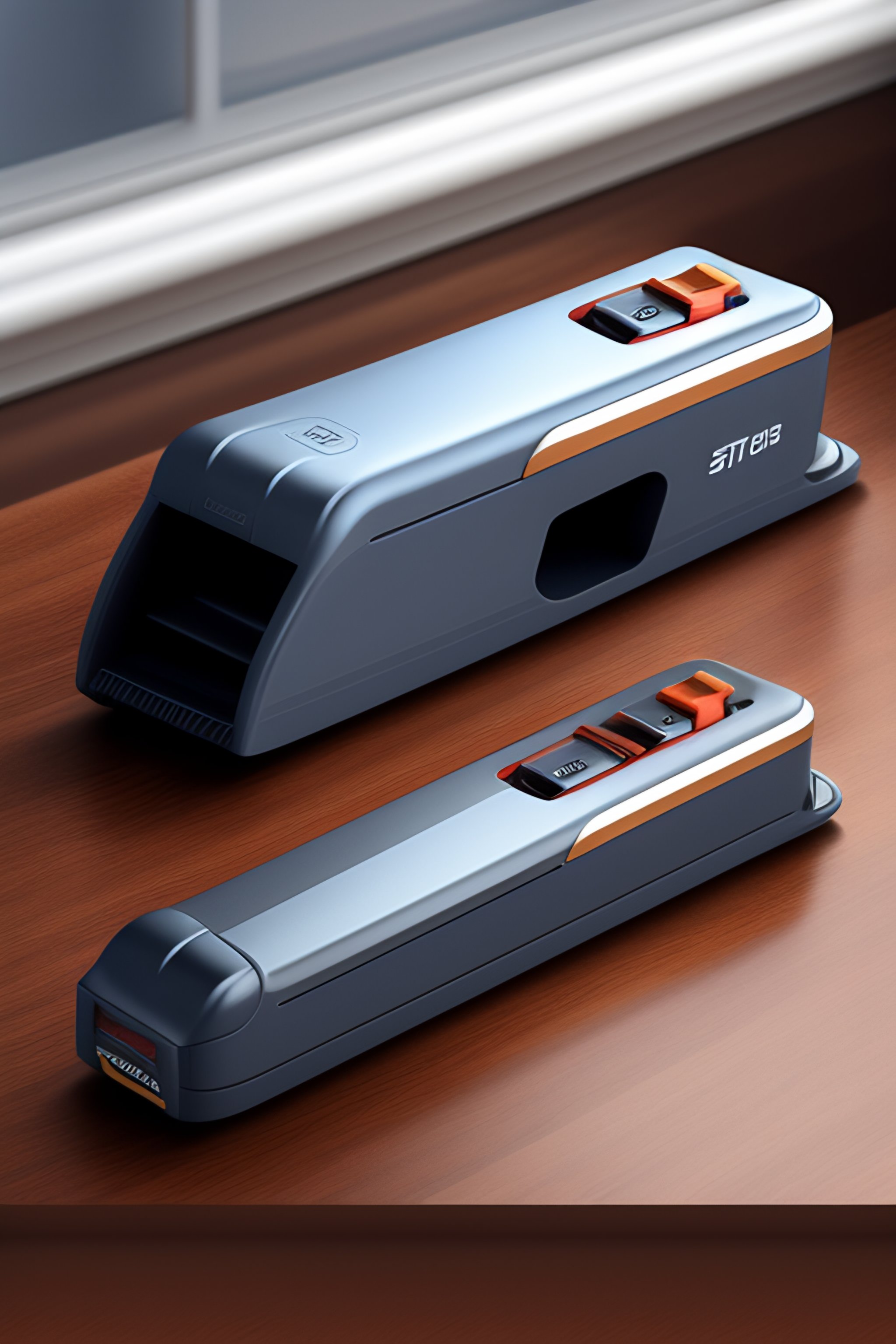 Lexica - Stapler, dark gray color, metallic finish, modern design ...