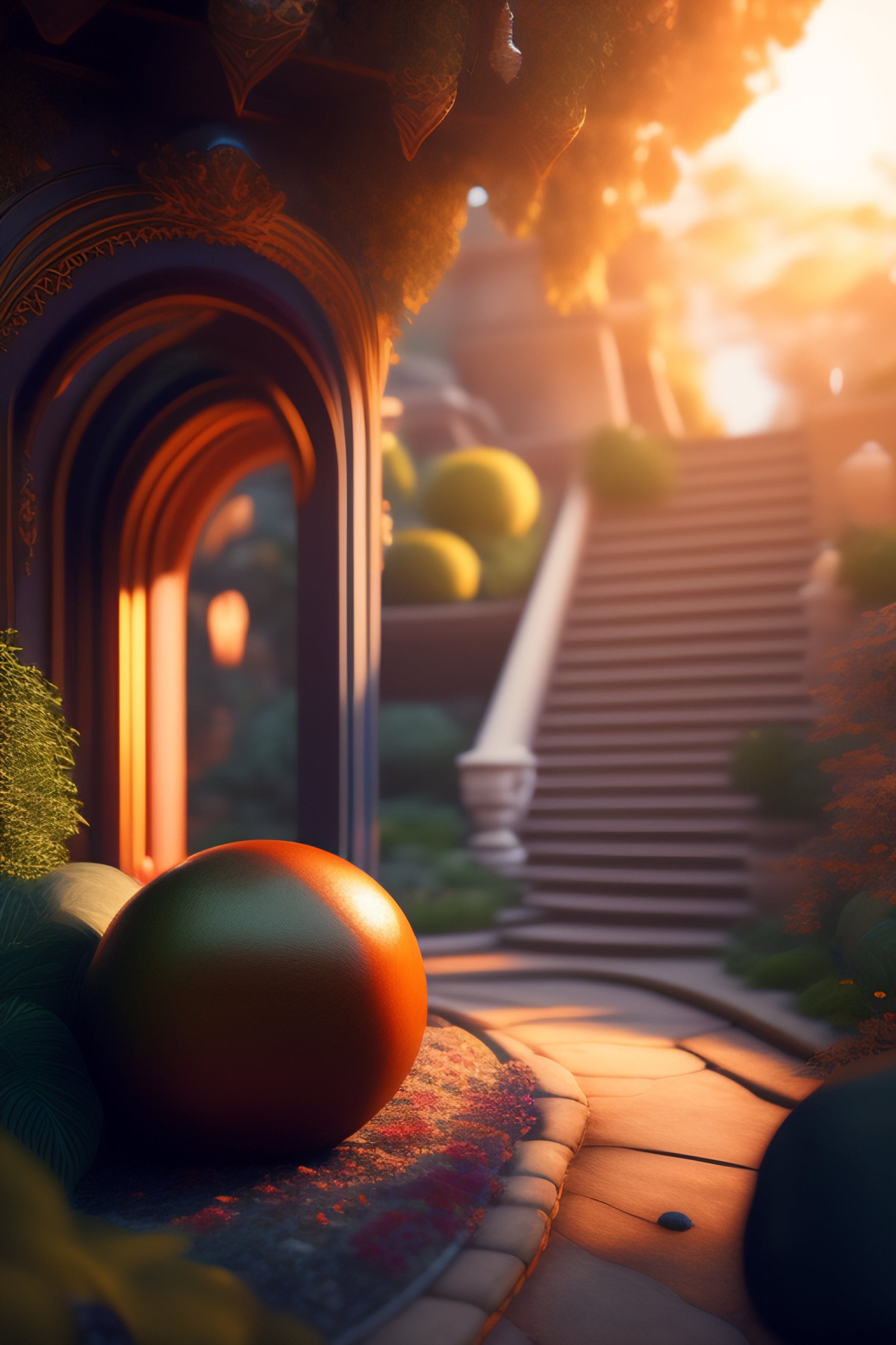 Lexica - A beautiful hyperrealistic detailed 3 d render of set design ...