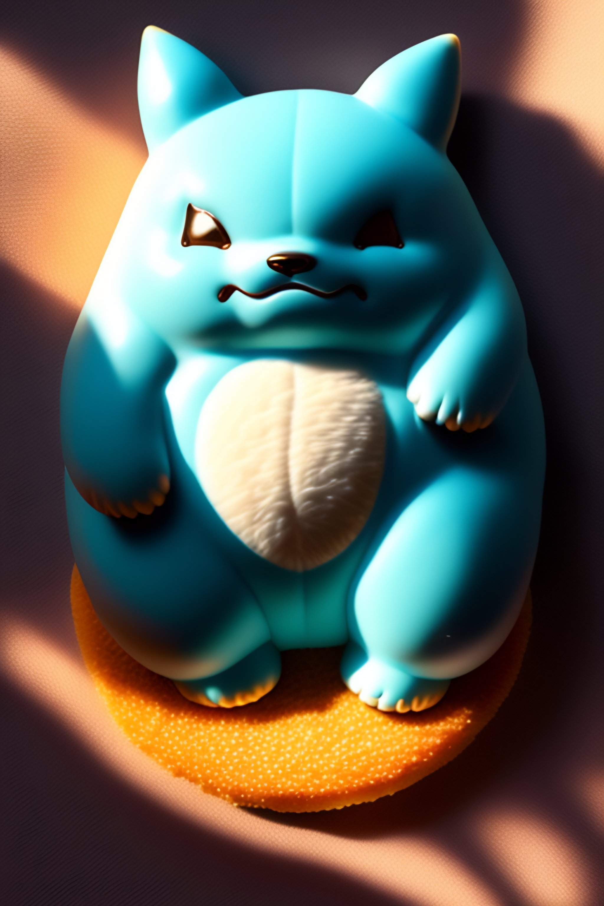 Lexica - Snorlax form Pokémon sleeping