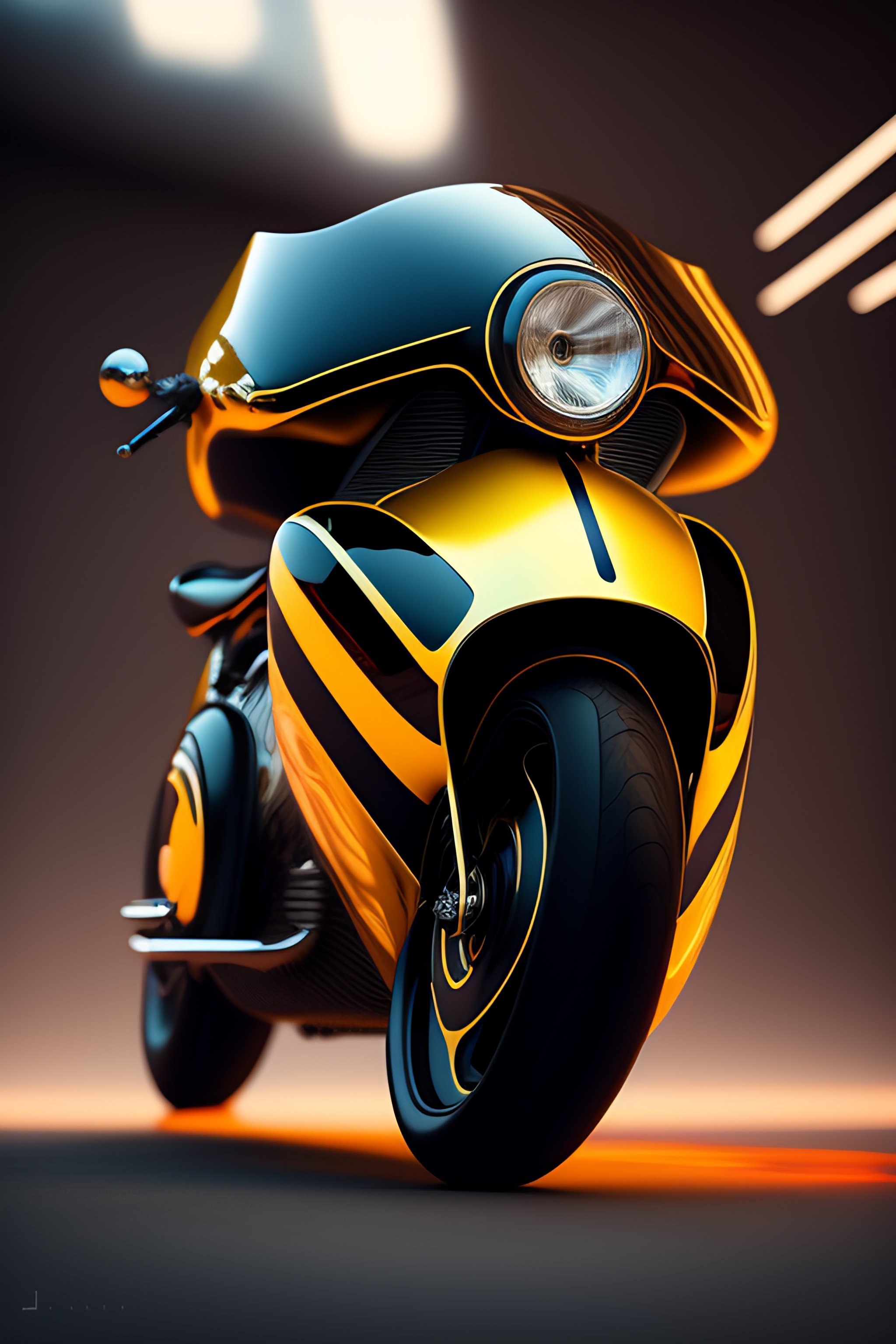 Lexica - Minimal armoured retro ultra futuristic design f1 motorbike ...