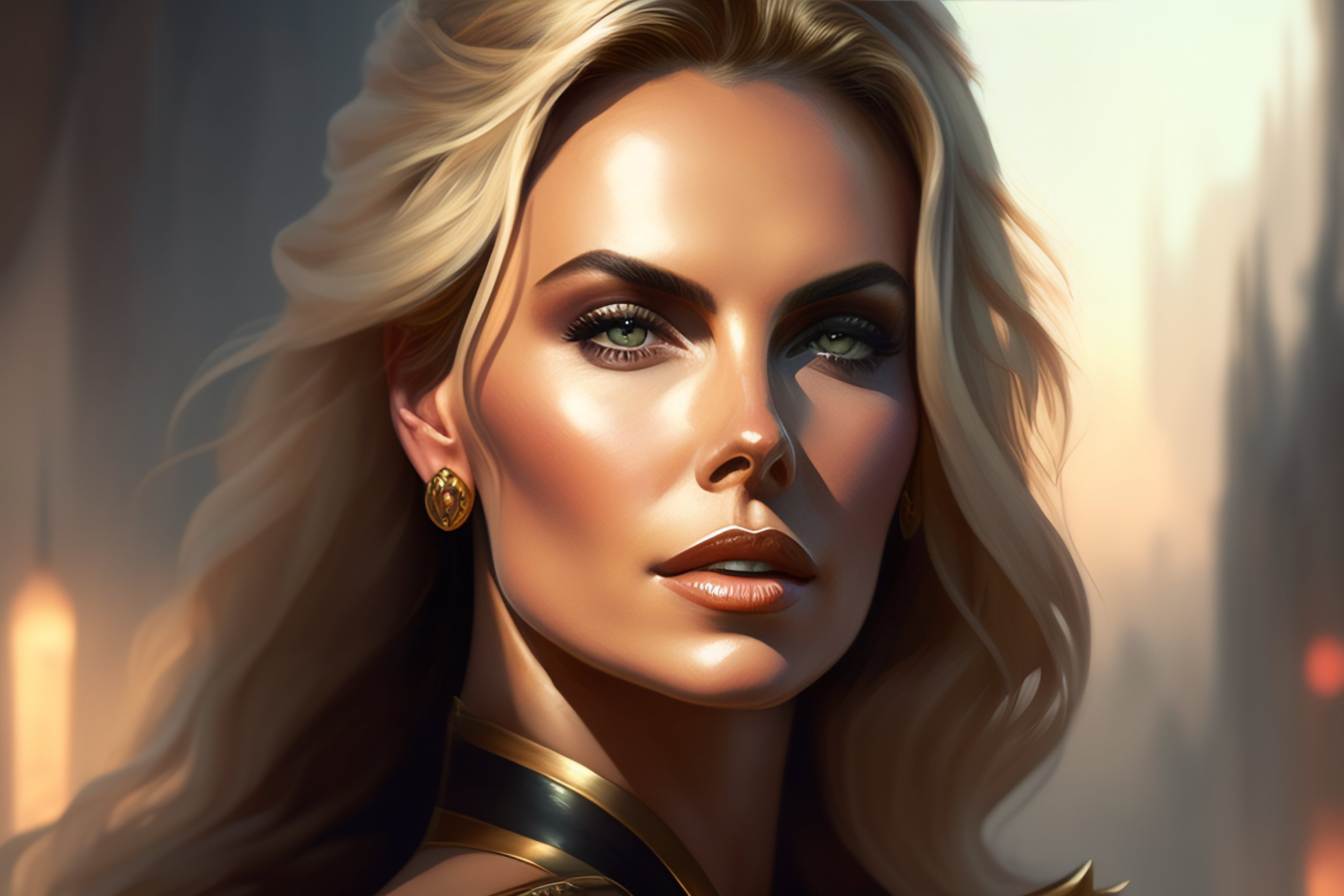 Lexica - Full body Charlize Theron by stanley artgerm lau, greg ...
