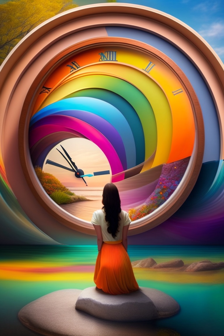 Lexica - Picture Idea: "Embrace the Colors of Time" In this picture ...