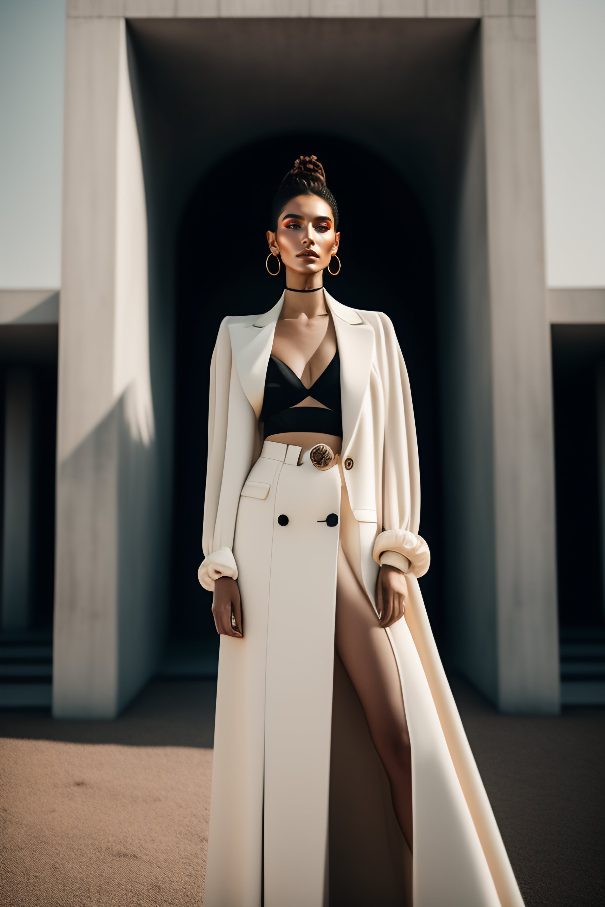 Lexica - Portrait of haute couture beautiful pakistani fashion model, ethereal dreamy foggy ...