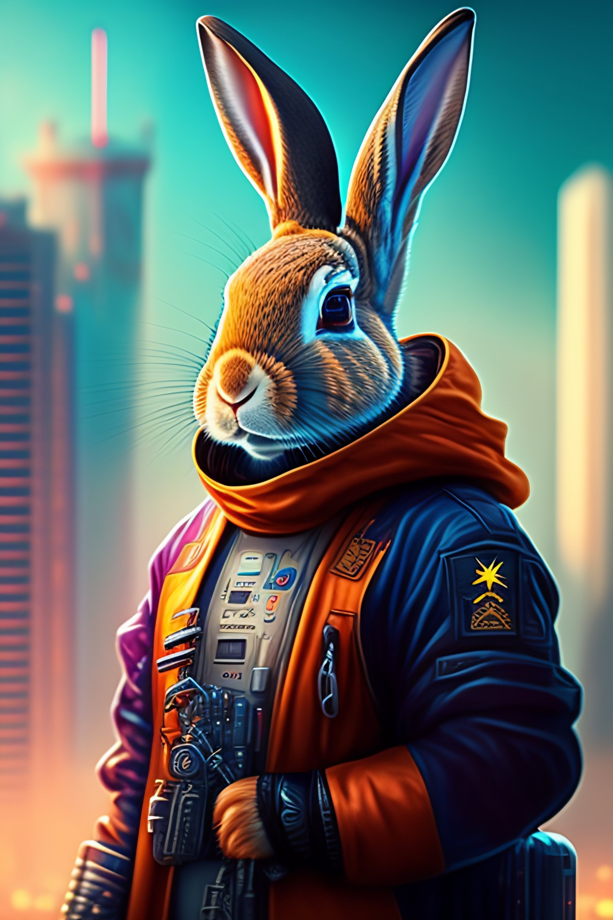 Lexica - Rabbit cyberpunk