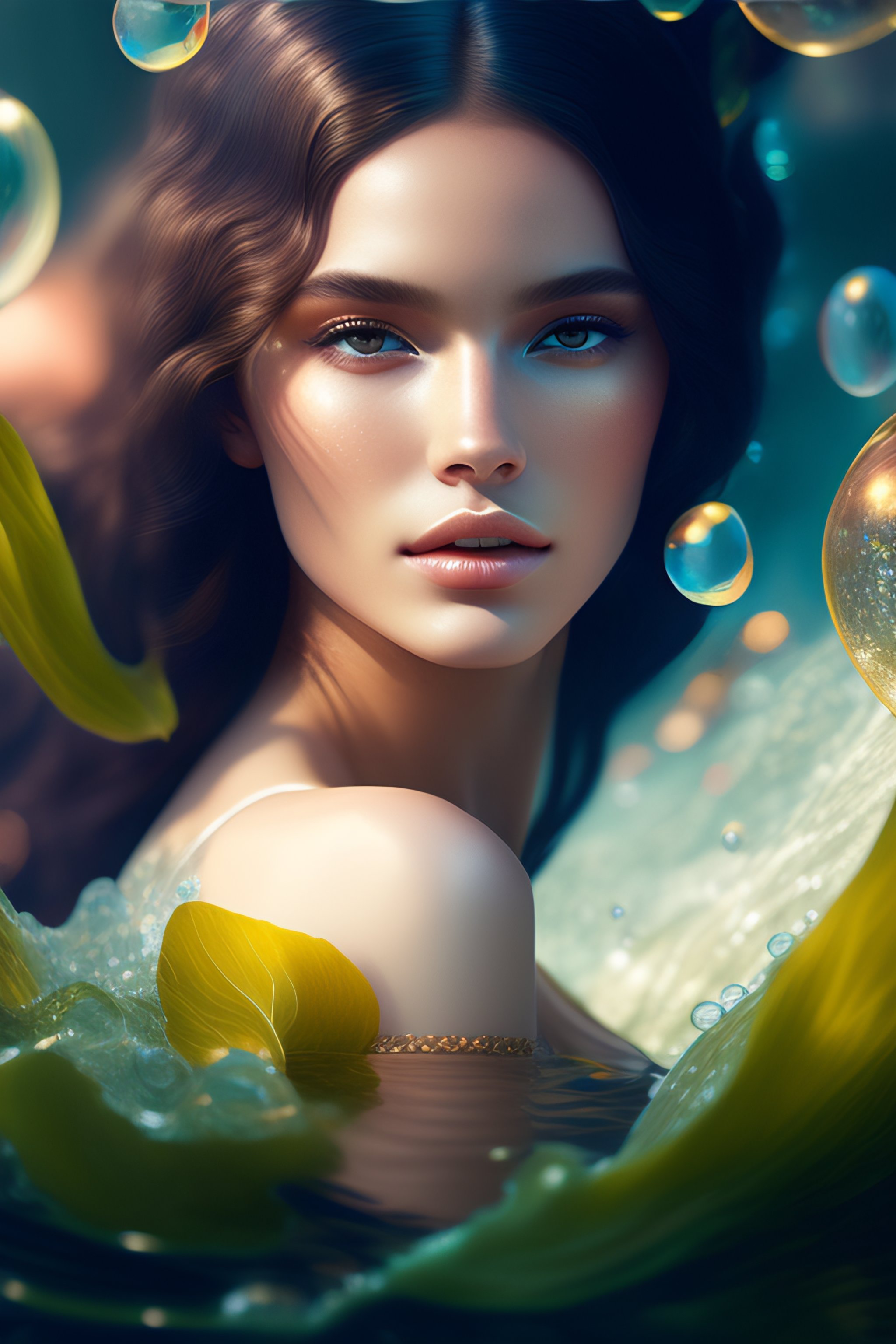 Lexica - Hyper realist matte digital painting of a young beautiful ...