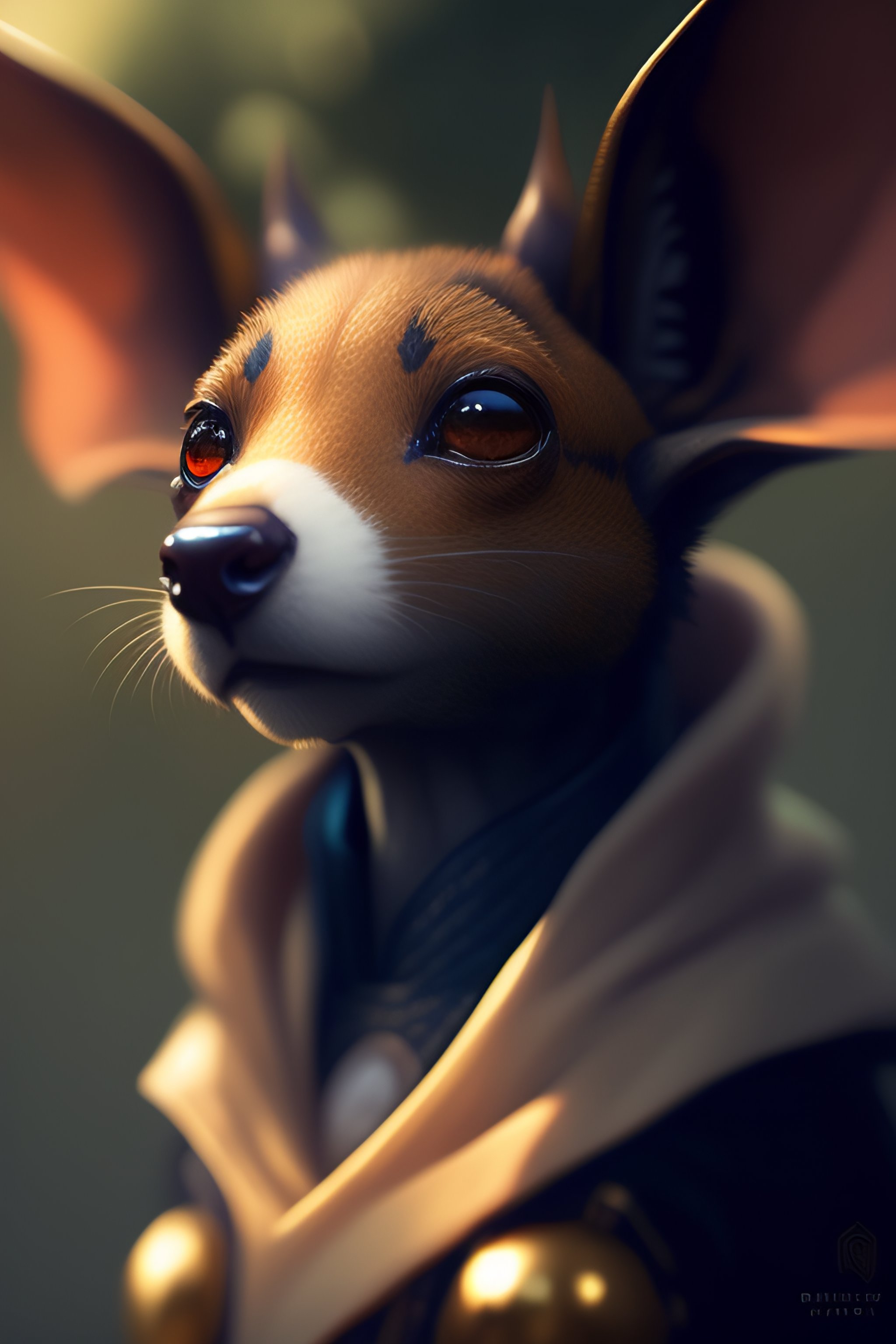 Lexica - A portrait of a small soft robot Kobold by Greg Rutkowski ...