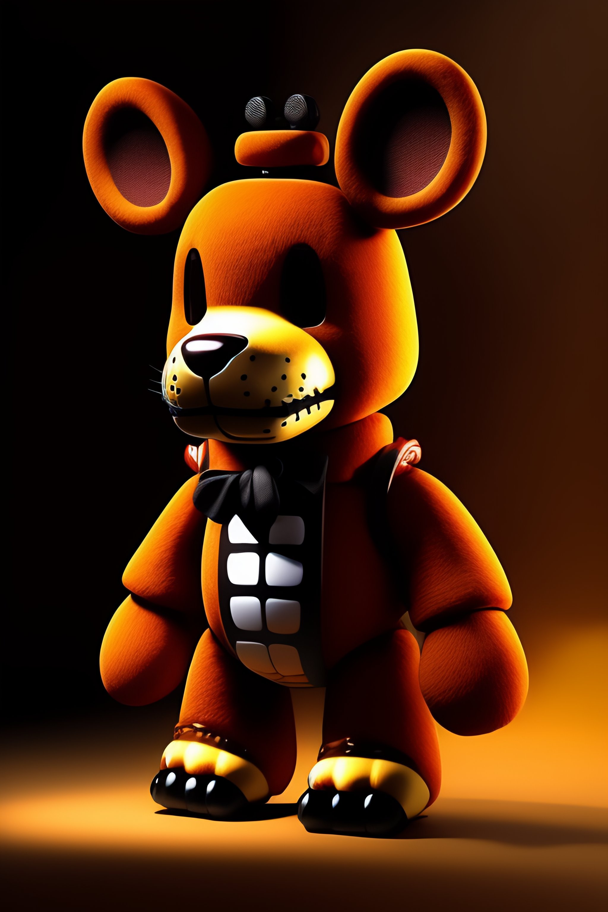 Lexica - Freddy Fazbear animatronic creepy spooky