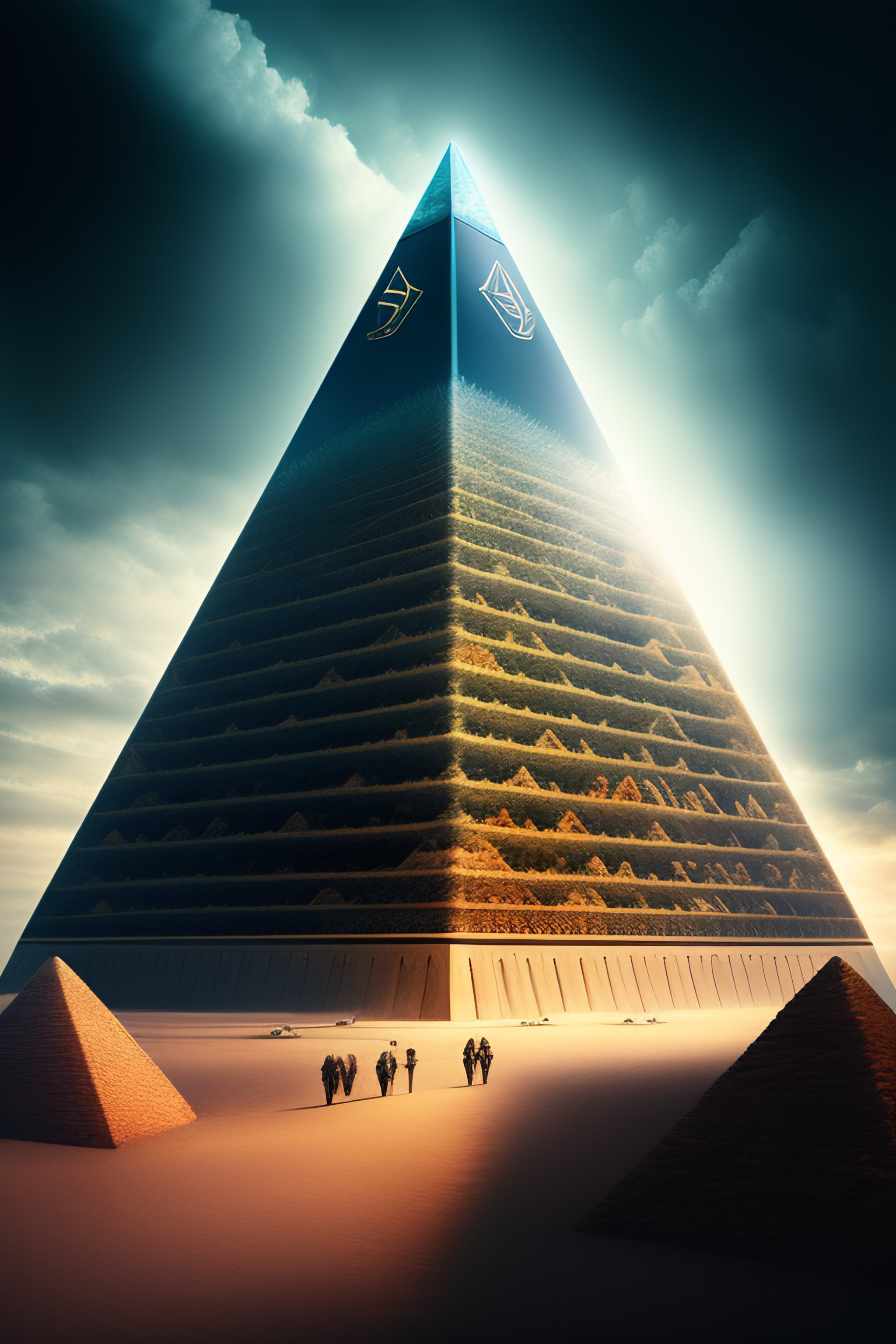 Lexica - Evil walking creatureall seeing eye pyramid