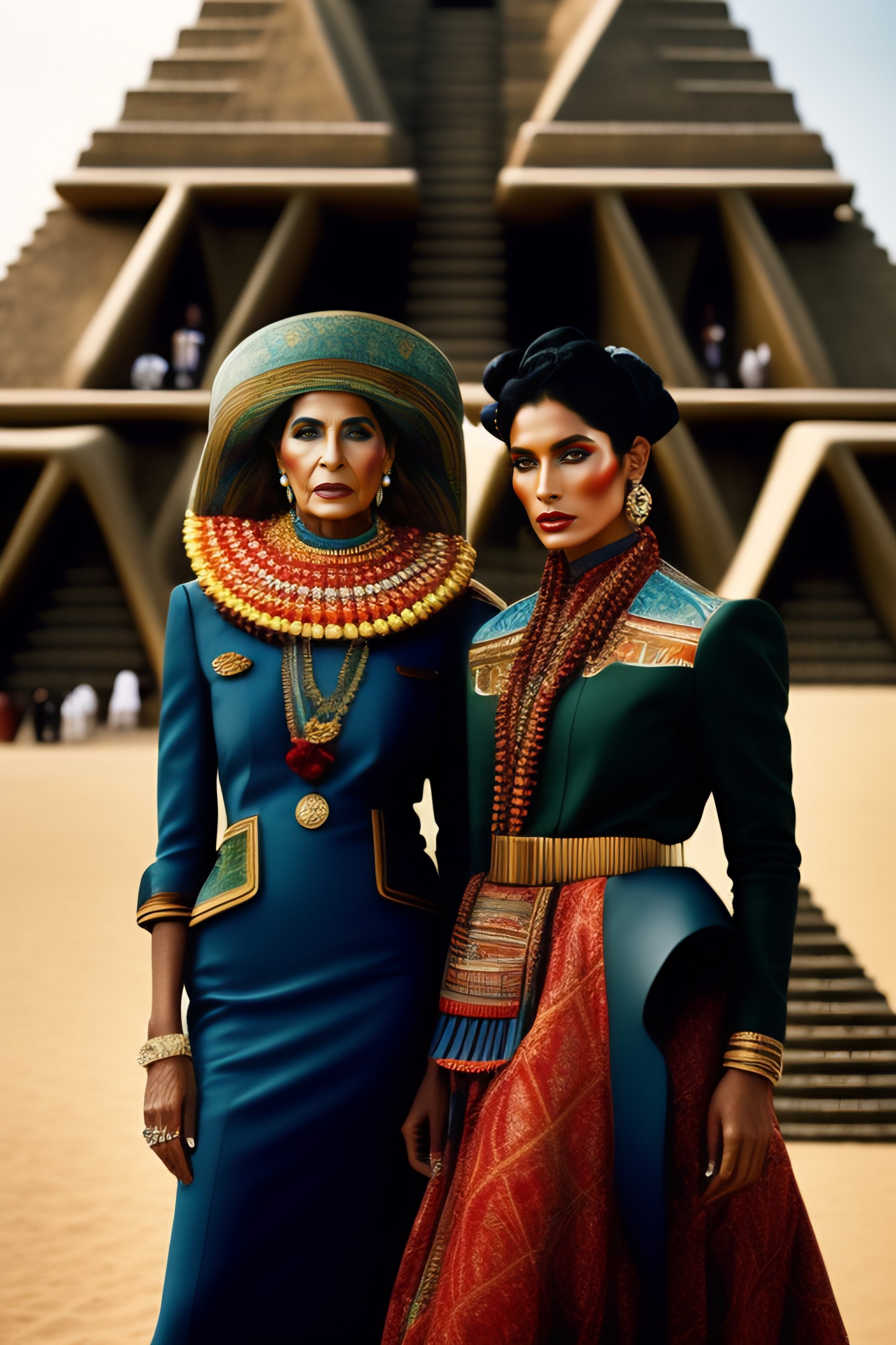 Lexica - Portrait of haute couture beautiful small Hispanic old working ...