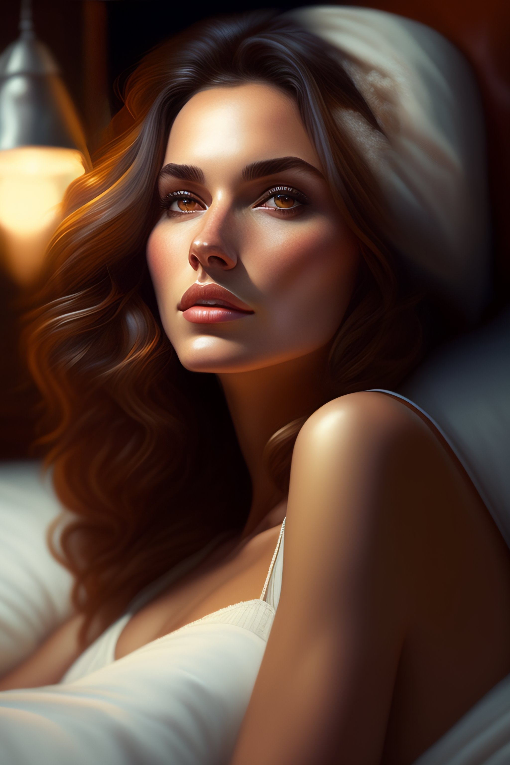 Lexica - Groundhog drug addict lies on the bed, realistic portrait, highly detailed, digital ...