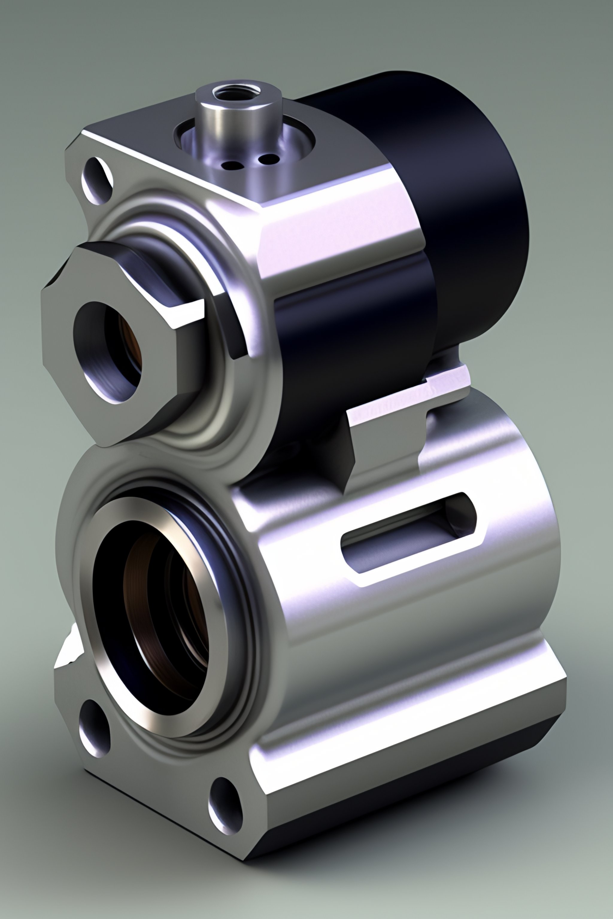Lexica - Adjustable shaft support cad enginnering