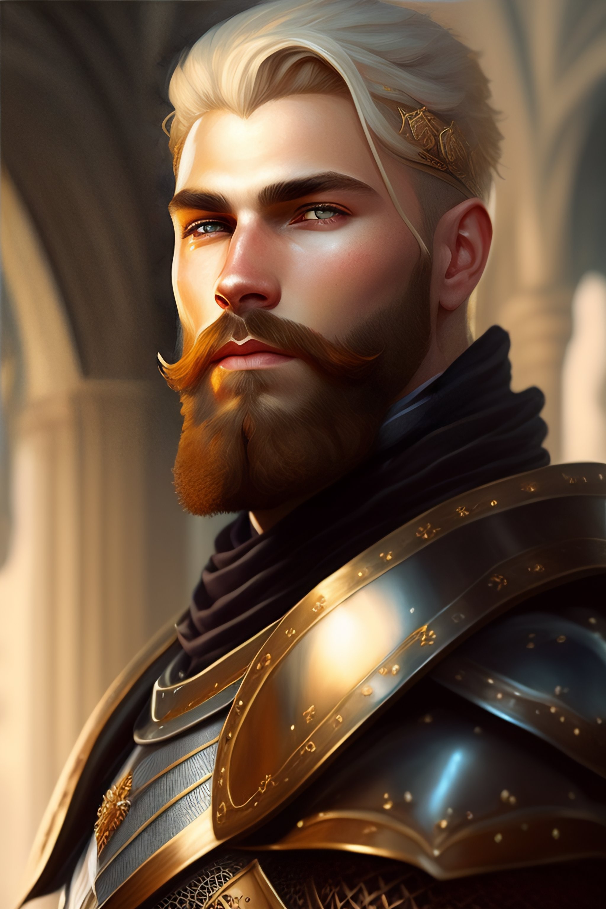 Medieval Knight Portrait