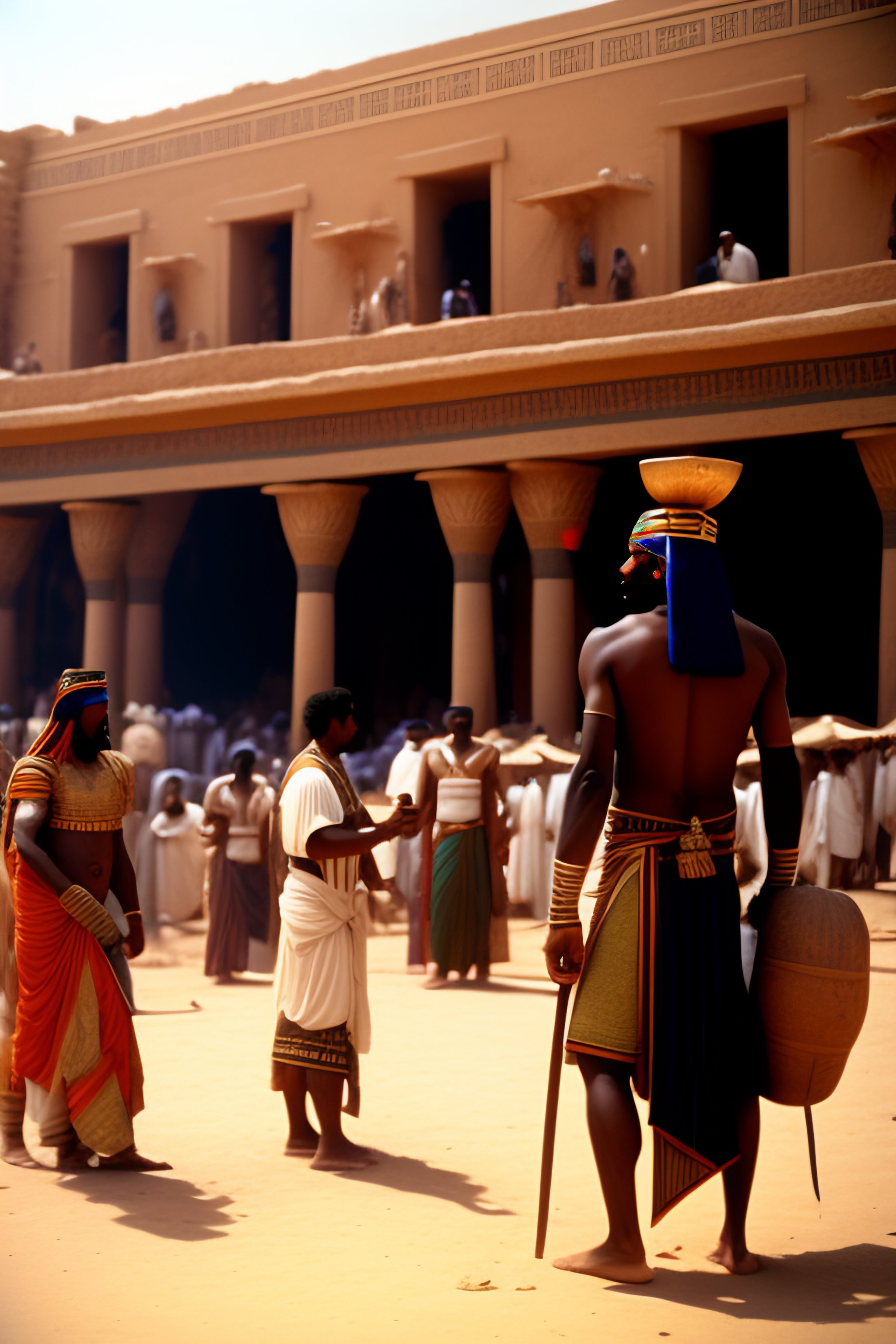 Lexica - Gorgeous cinematography wide shot of Ancient Egypt, Egyptian ...