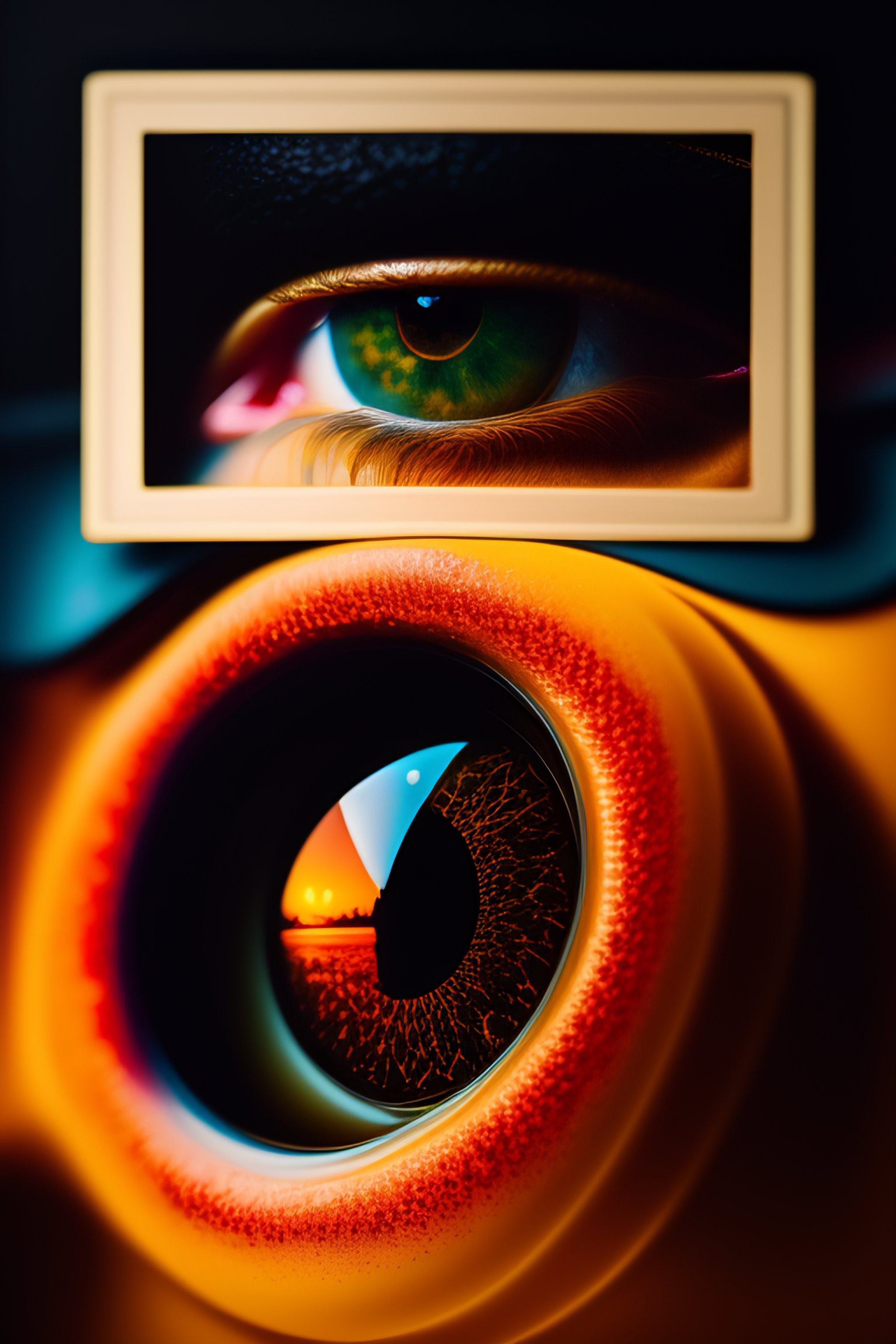 Lexica - Hyper realistic photographer looking through camera, magical ...