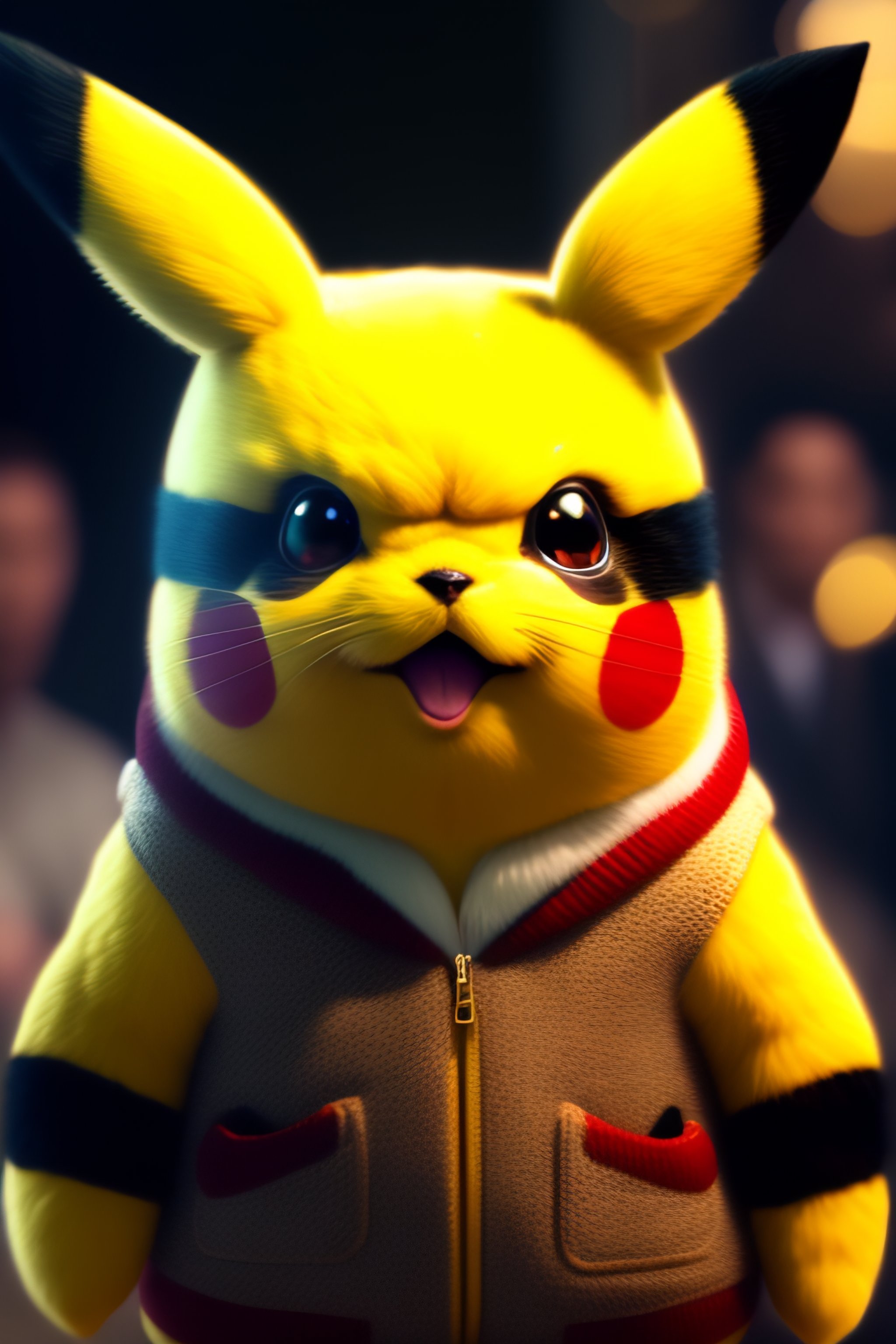 Lexica - Pikachu in the movie Harry Pottre