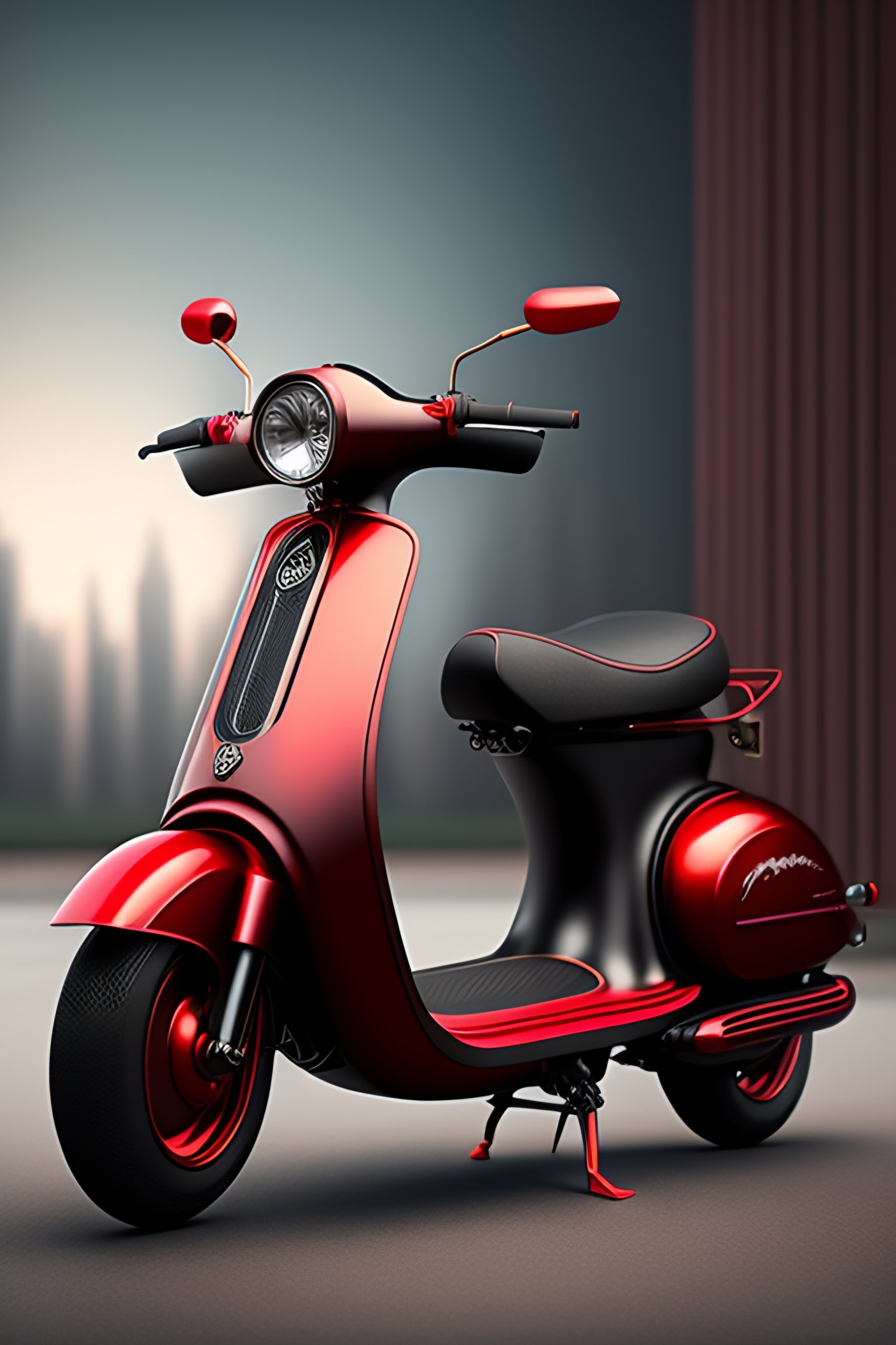 Lexica - Minimal Steampunk carbonfiber red and black 40s 1940 design f1 ...